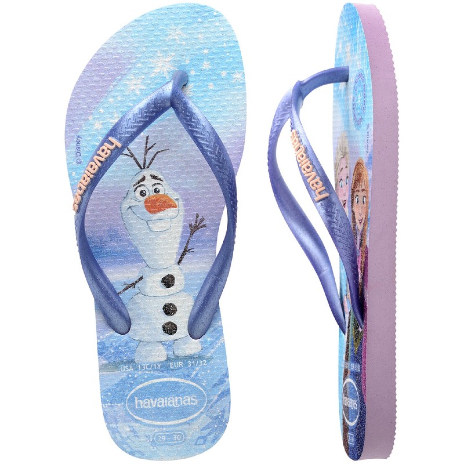 Ojotas Havaianas Kids Slim Princess - Violeta — Havaianas