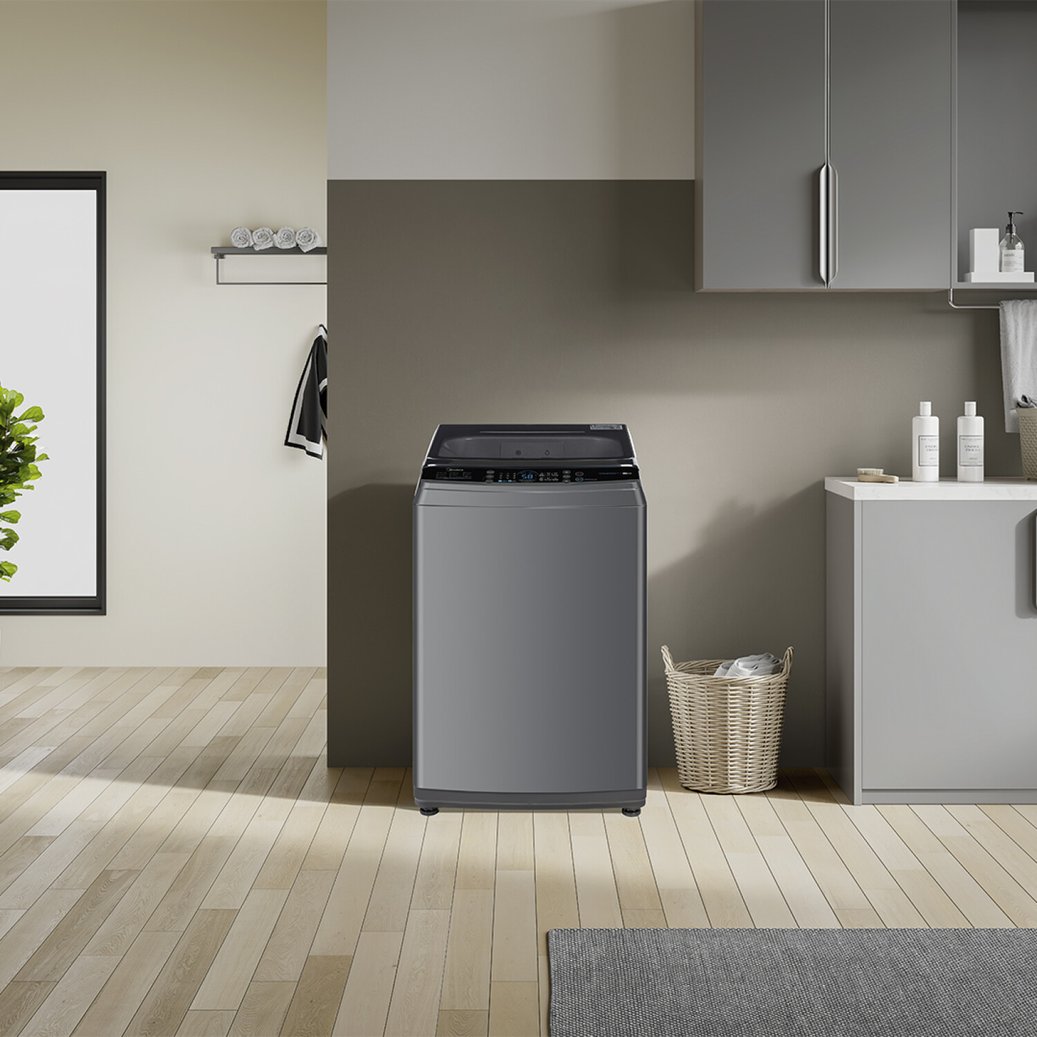 Lavarropas carga superior 11Kg MA200W110/G-UY — Midea