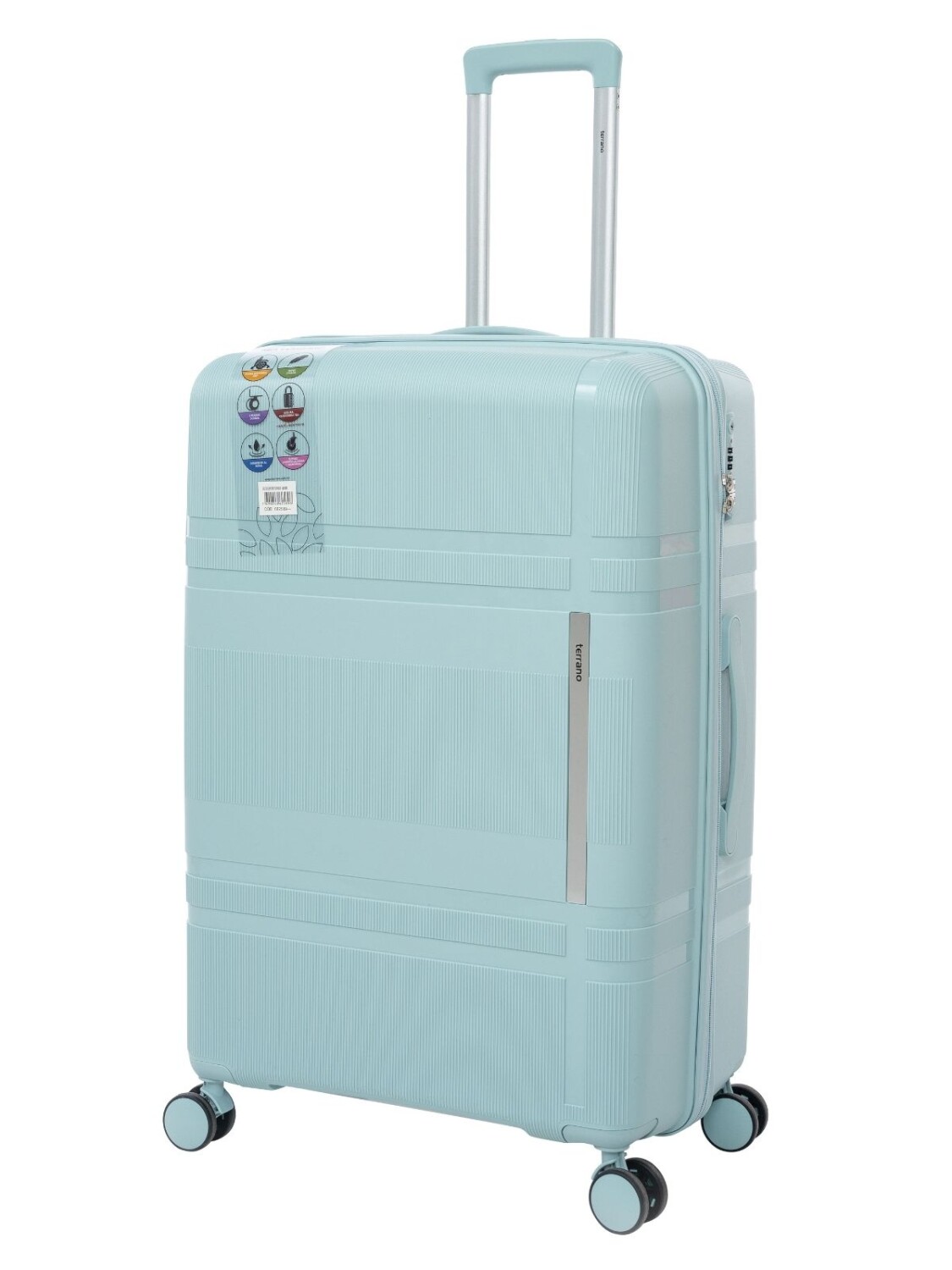 Valija Skyline Grande - Menta — Terrano