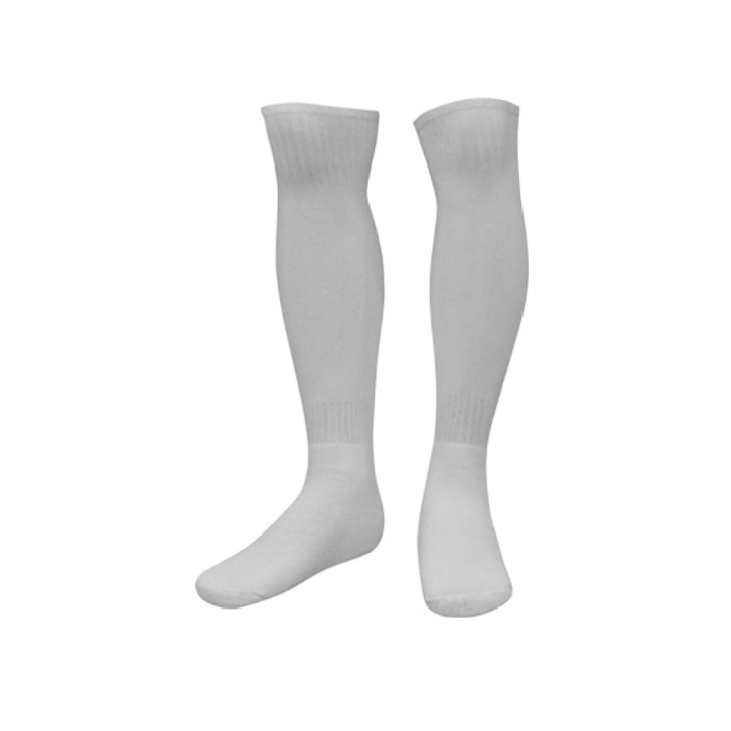 Medias futbol largas adulto - blancas — Barraca Dayman