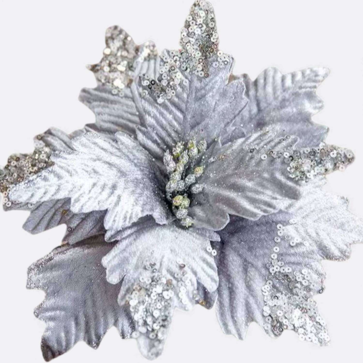 Flor Estrella Federal - Plateado — Que Regalo