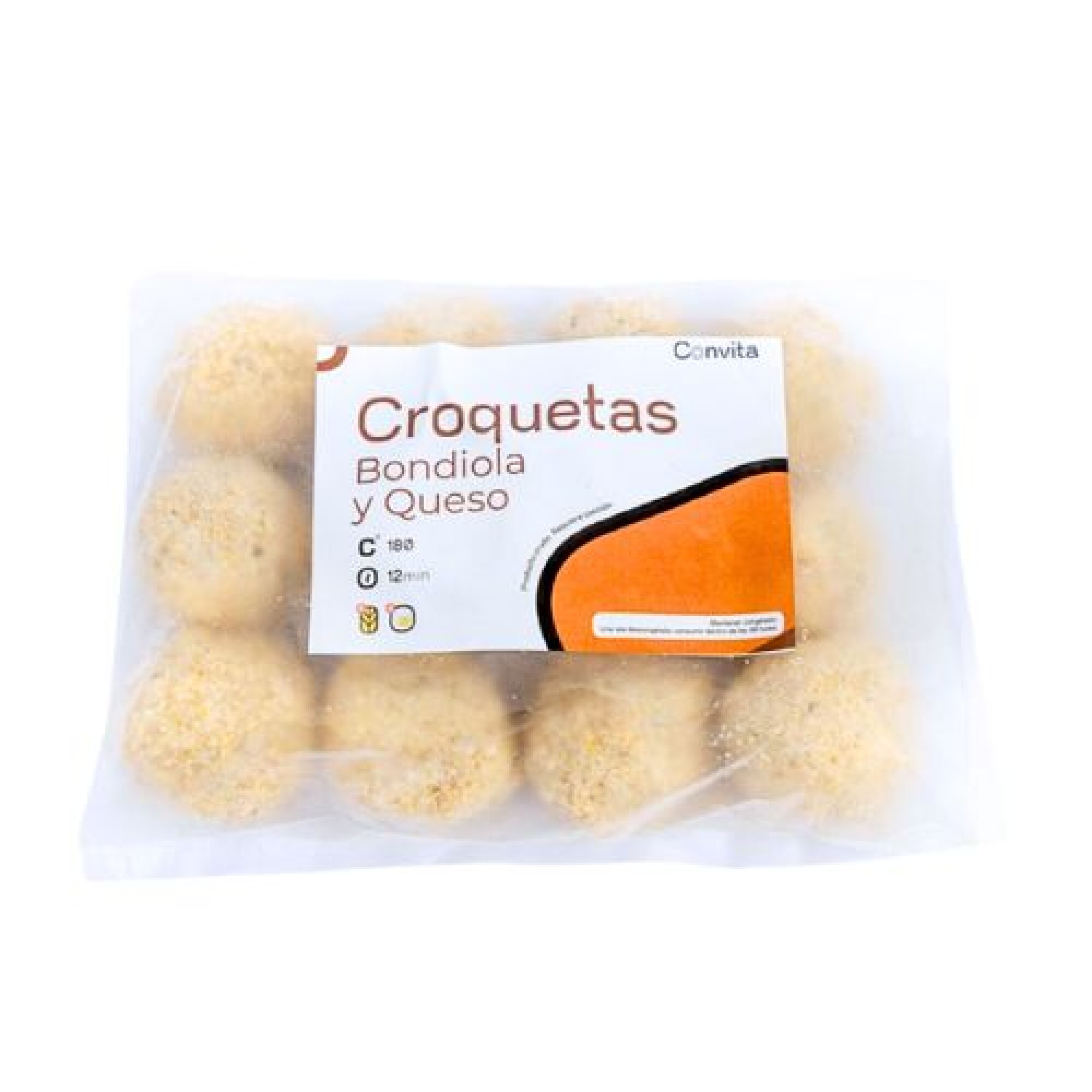 Croquetas de bondiola Convita - 12 ud. - 360 g — CONGELADOS.COM.UY