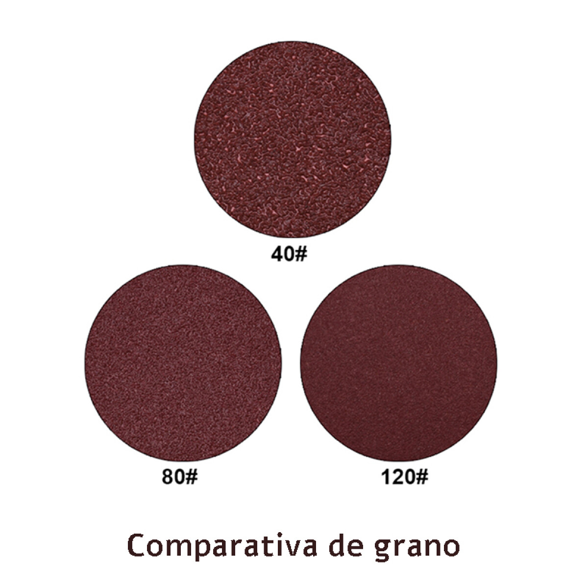 LIJA TRIANGULO CON VELCRO G. 80 (10UN) HARDEN ++ - N/a — Kroser