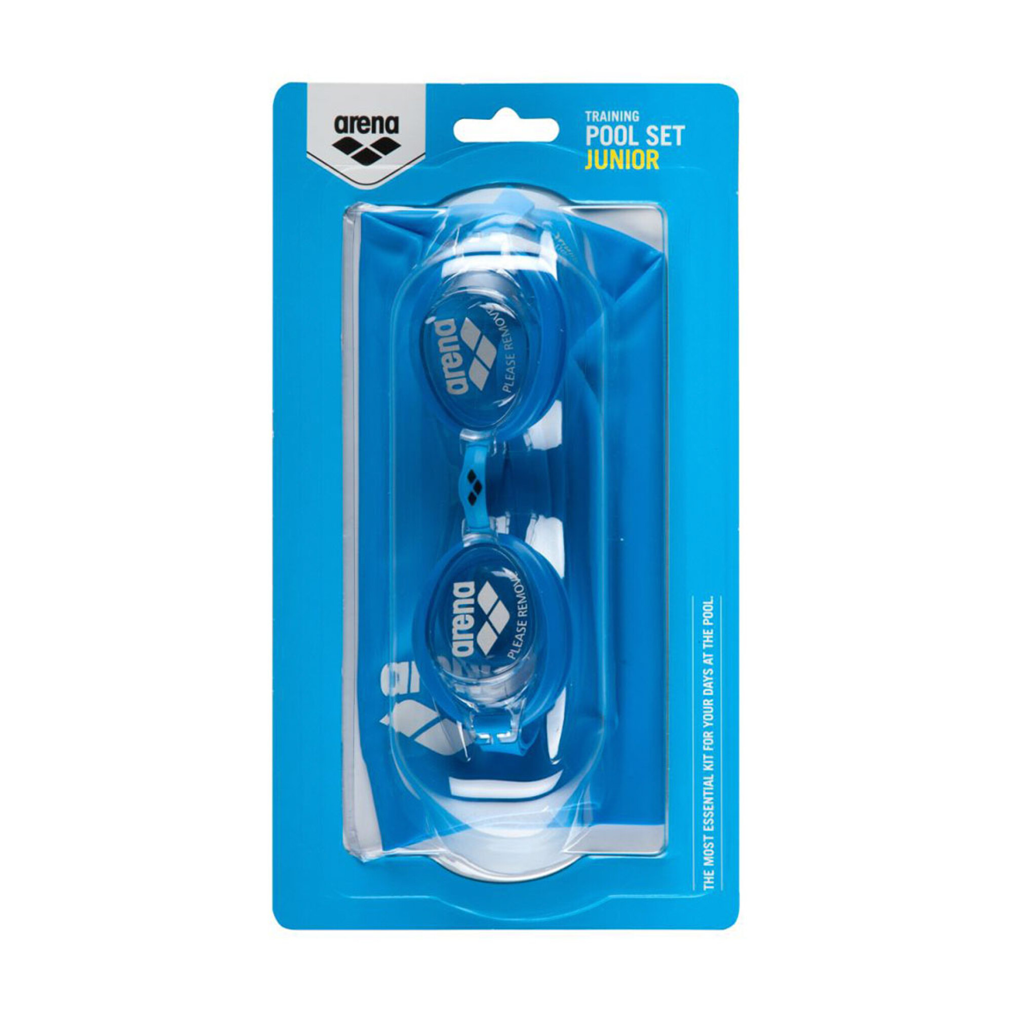 Arena Set De Piscina Jr Azul/blanco - Azul Claro-blanco — Macri