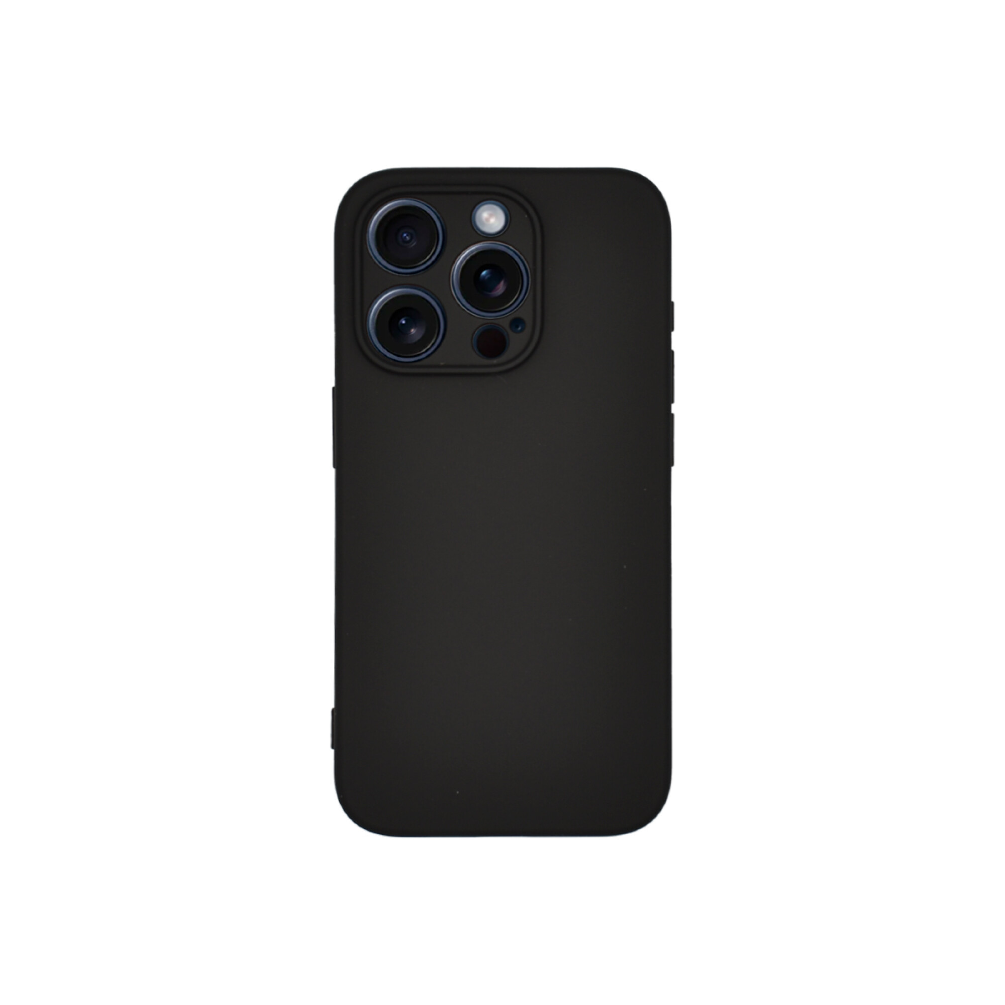 Protector iPhone 15 Pro Max engomado color negro — Cellular Center