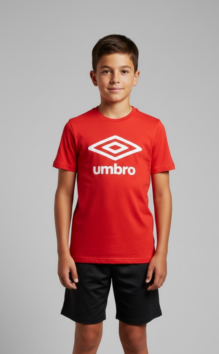 T-Shirts Júnior M/C Umbro Niños - 049 — Clássico