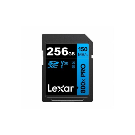 Memoria Sdxc Lexar 800X Pro 256GB Blue Series — Universo Binario