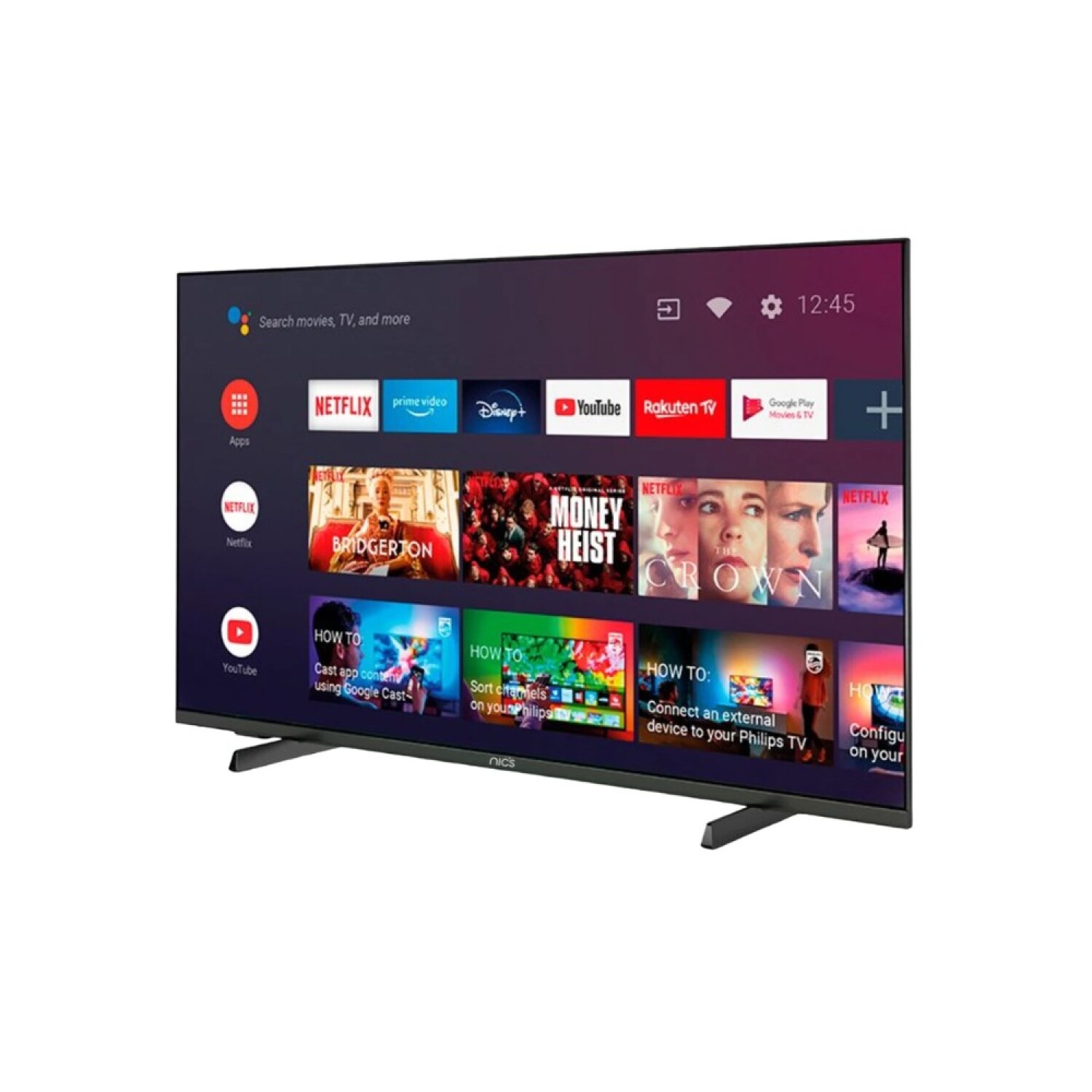 Led Smart TV Nic’s 40” HD Android 14 — Brillante
