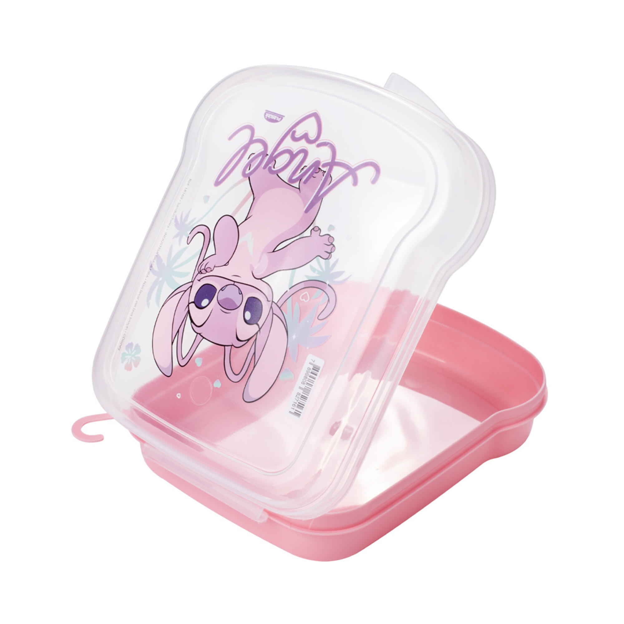 Sandwichera Plástica Stitch Angel 17 x 13 cm — Cartoons