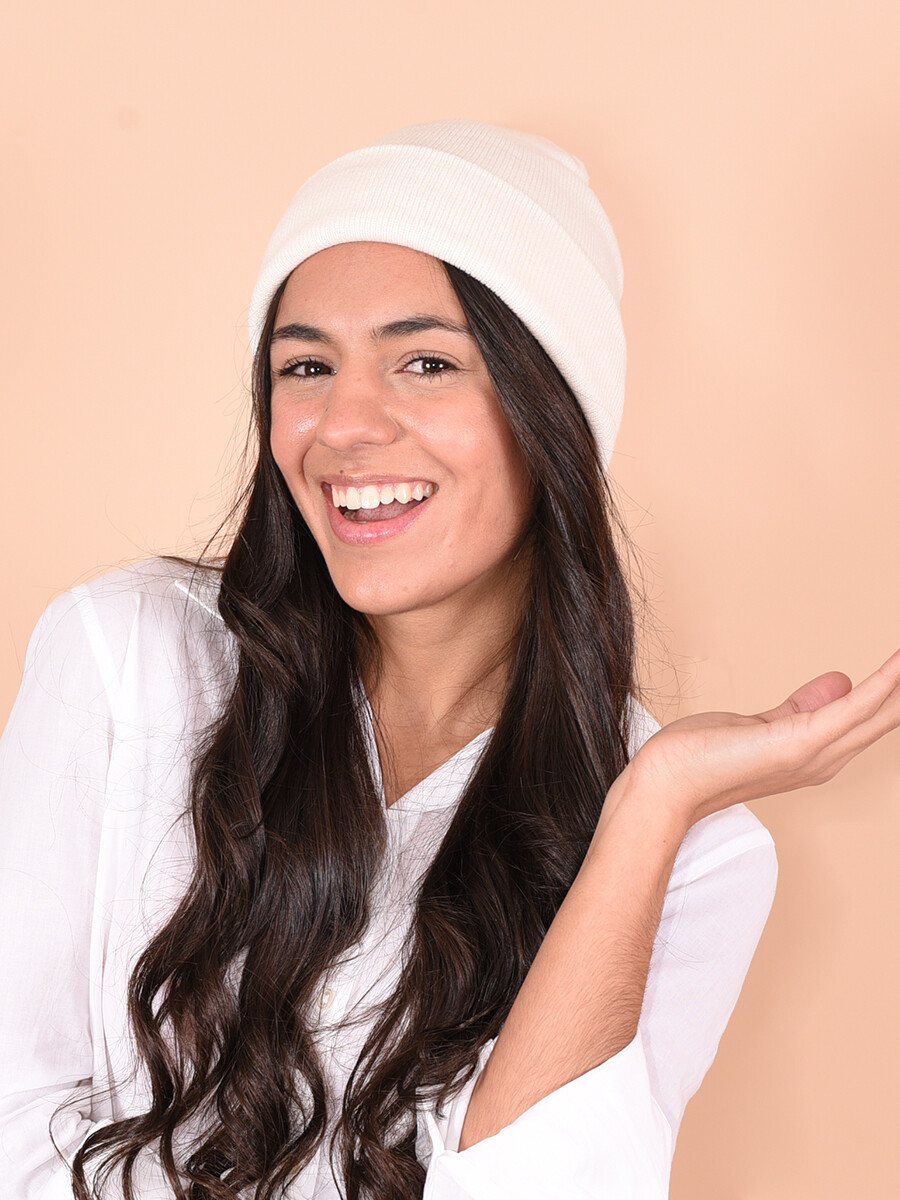 GORRO SOLE - CREMA — Guapa