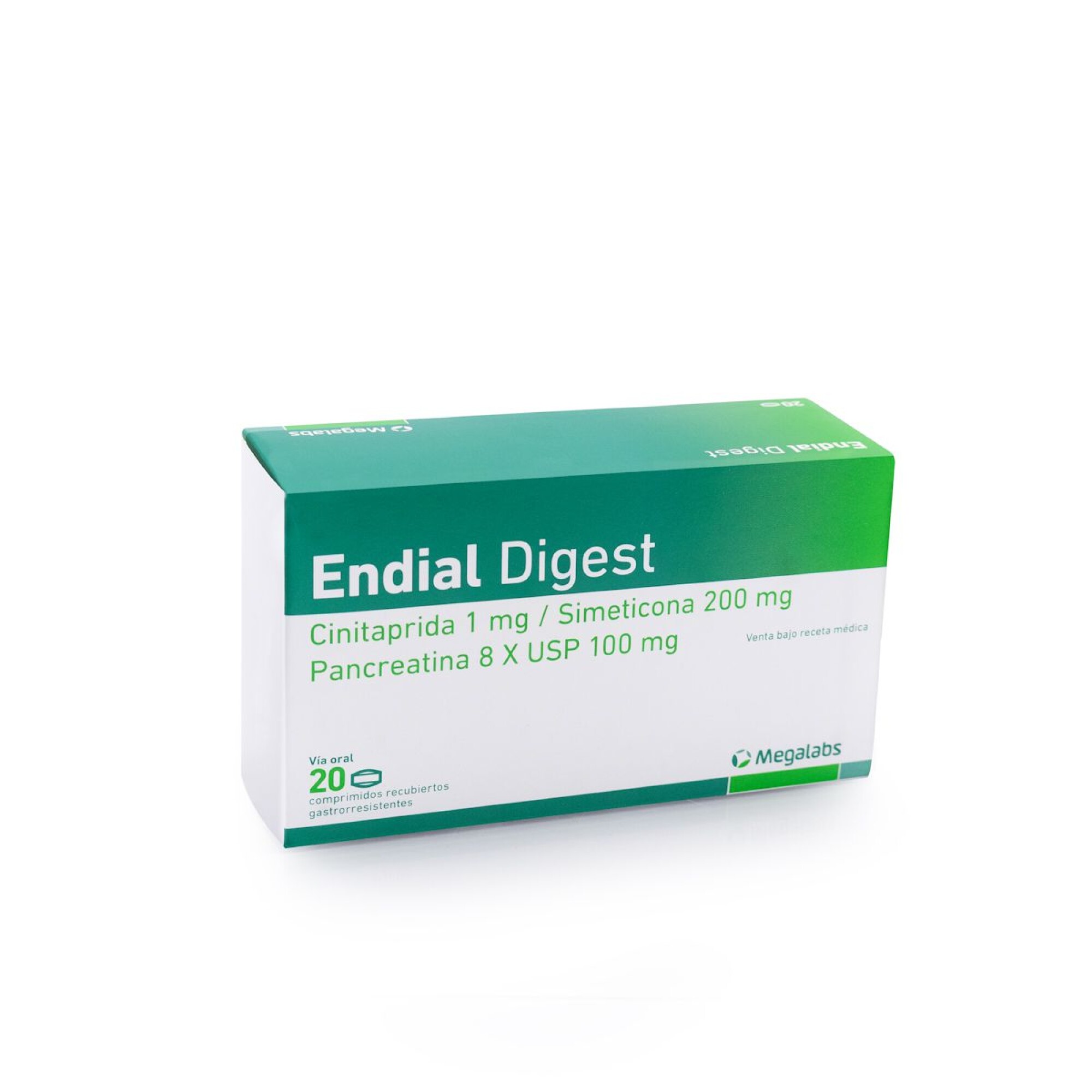 ENDIAL DIGEST CJ X 20 COMP. — Farmacenter