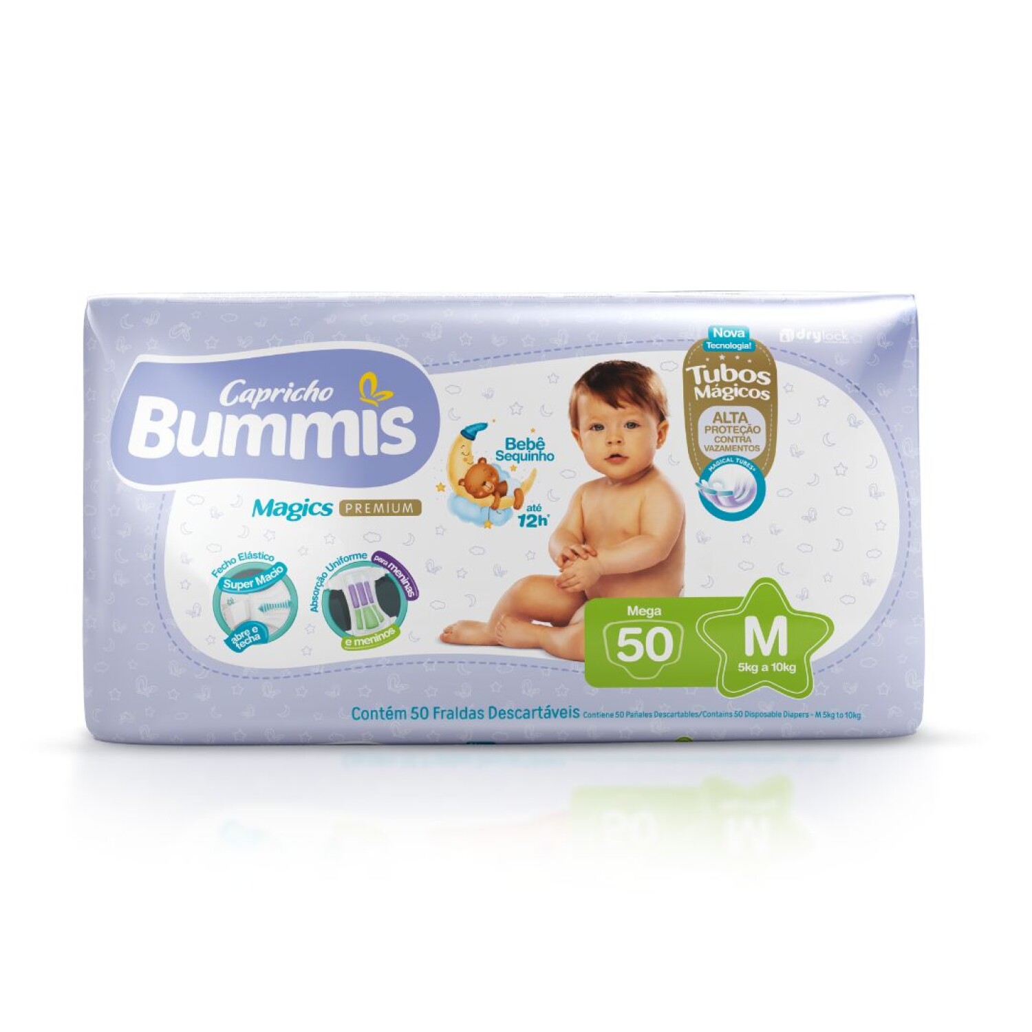 Pañales Capricho Bummis - M x 50 unidades — Droguería Paysandú