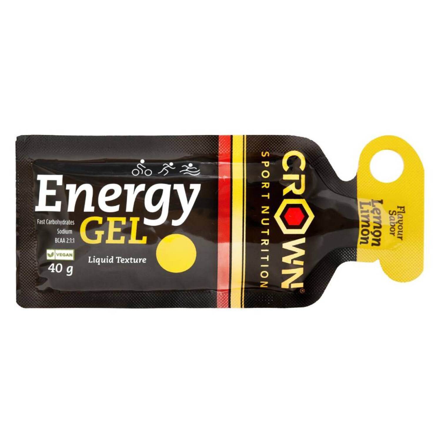 Sobre de Gel Energético Deportivo de Limón 40g — San Roque