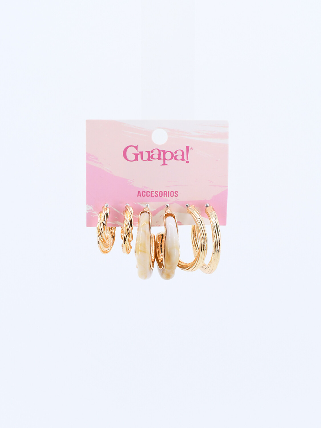 ARITOS DORADOS - DORADO — Guapa