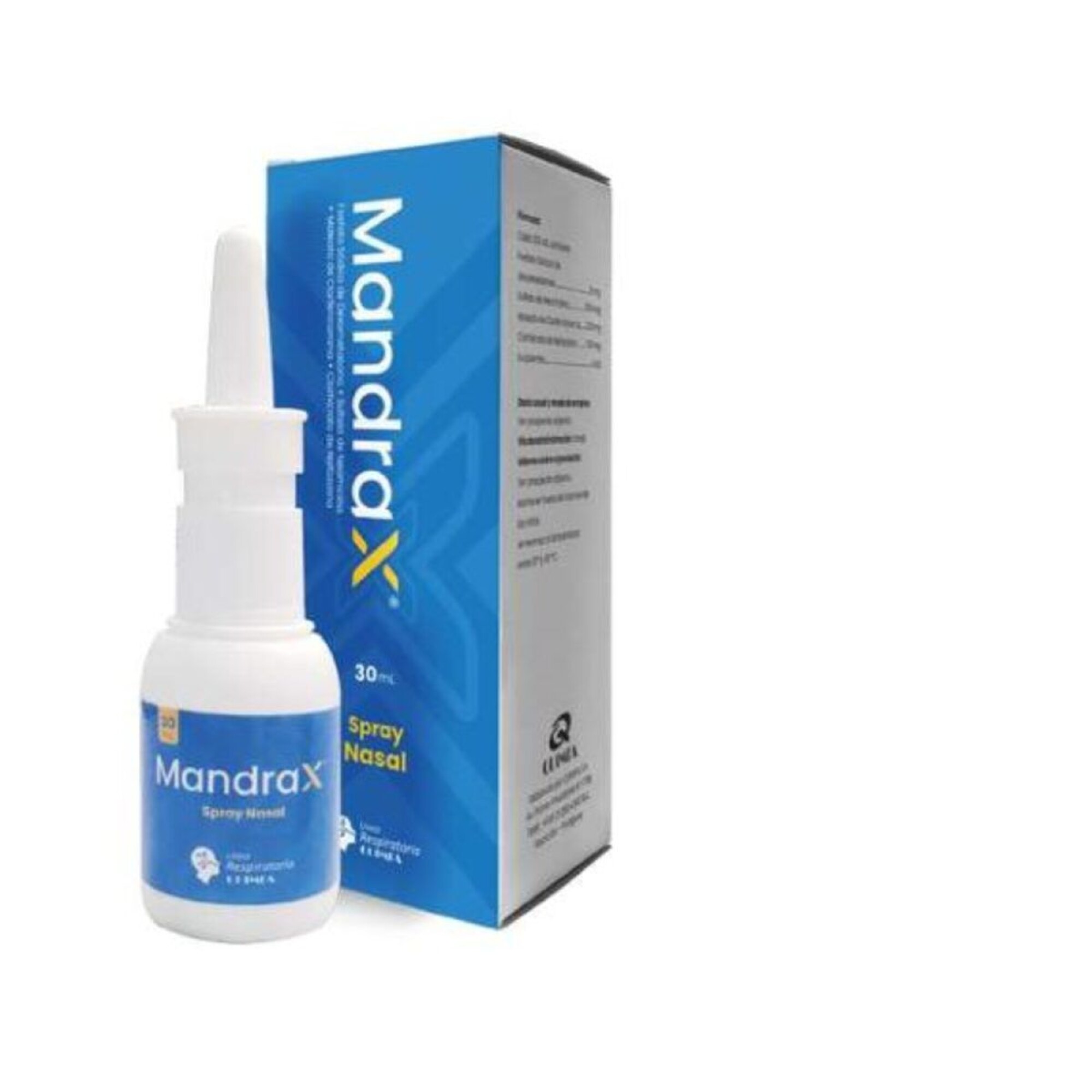 MANDRAX SPRAY NASAL FRASCO X 30 ML — Farmacenter
