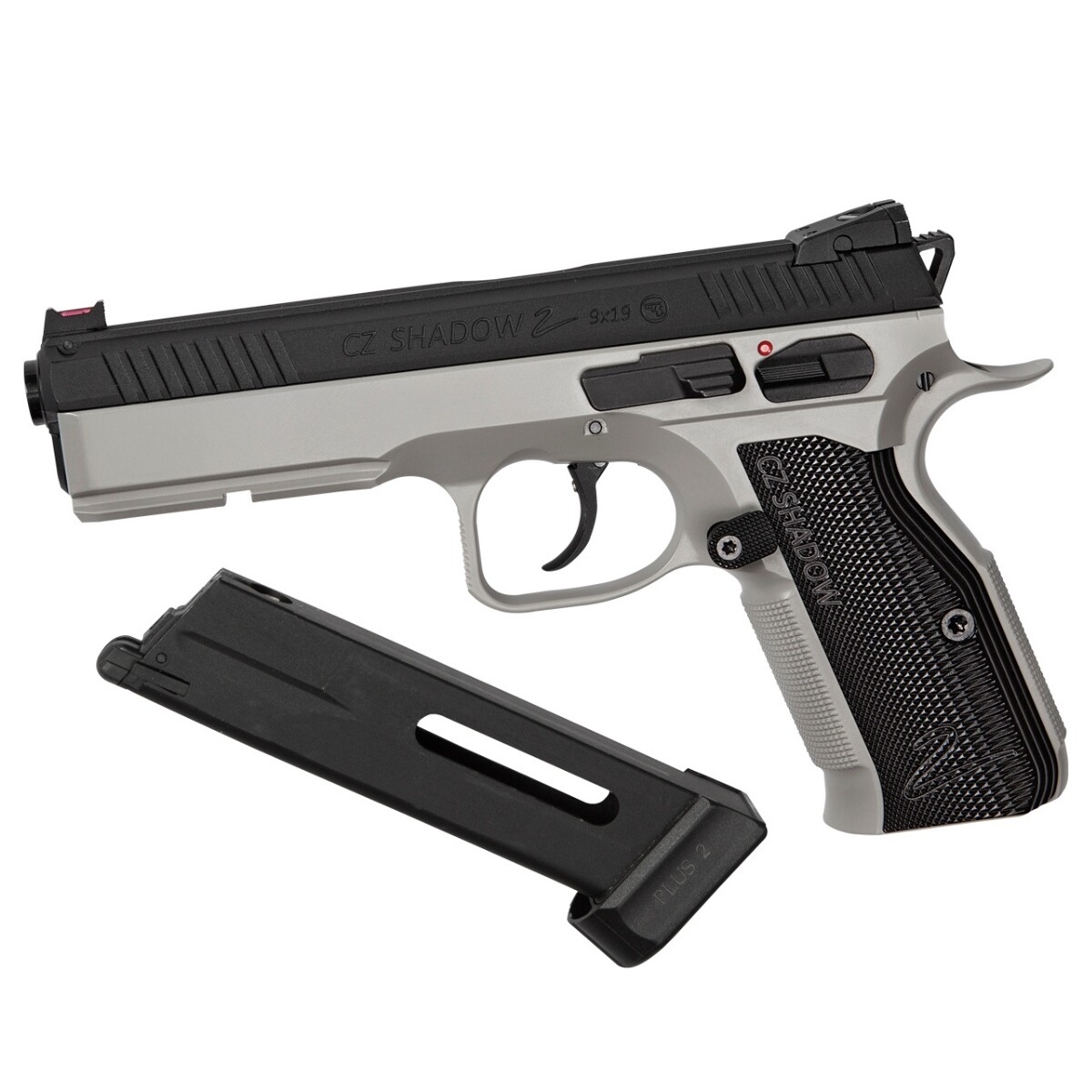 Pistola CZ Shadow 2 CO2 - 6mm - Gris — Aventureros