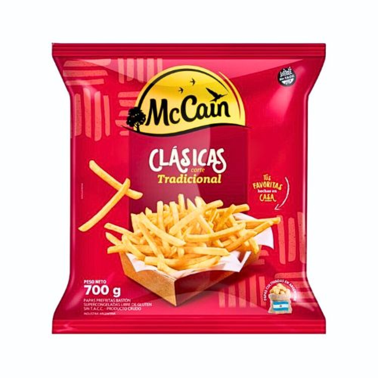 Papas fritas McCain - 700 g — CONGELADOS.COM.UY