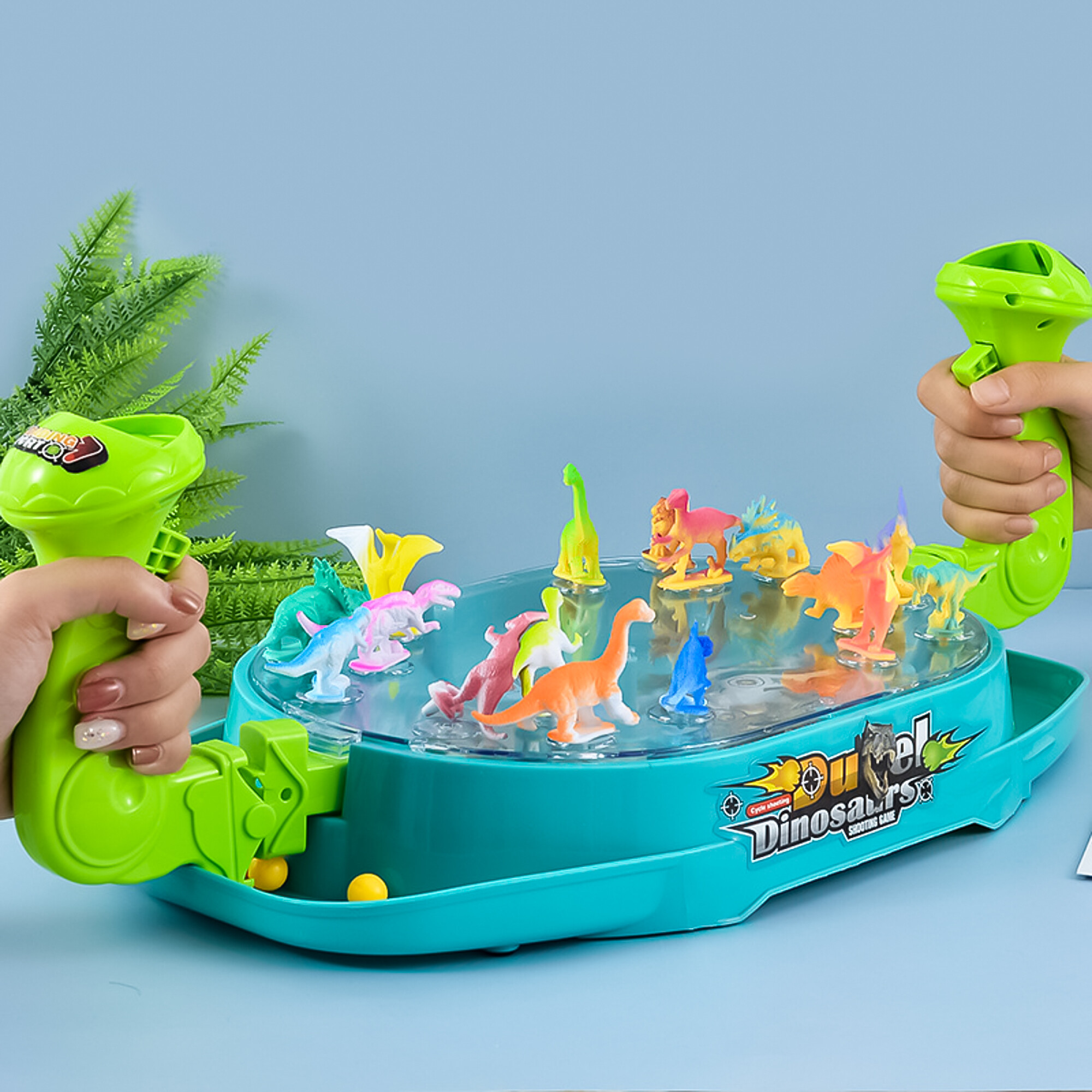 Juego Batalla De Dinosaurios Juego Mesa Con 80 Pcs — El Rey del ...