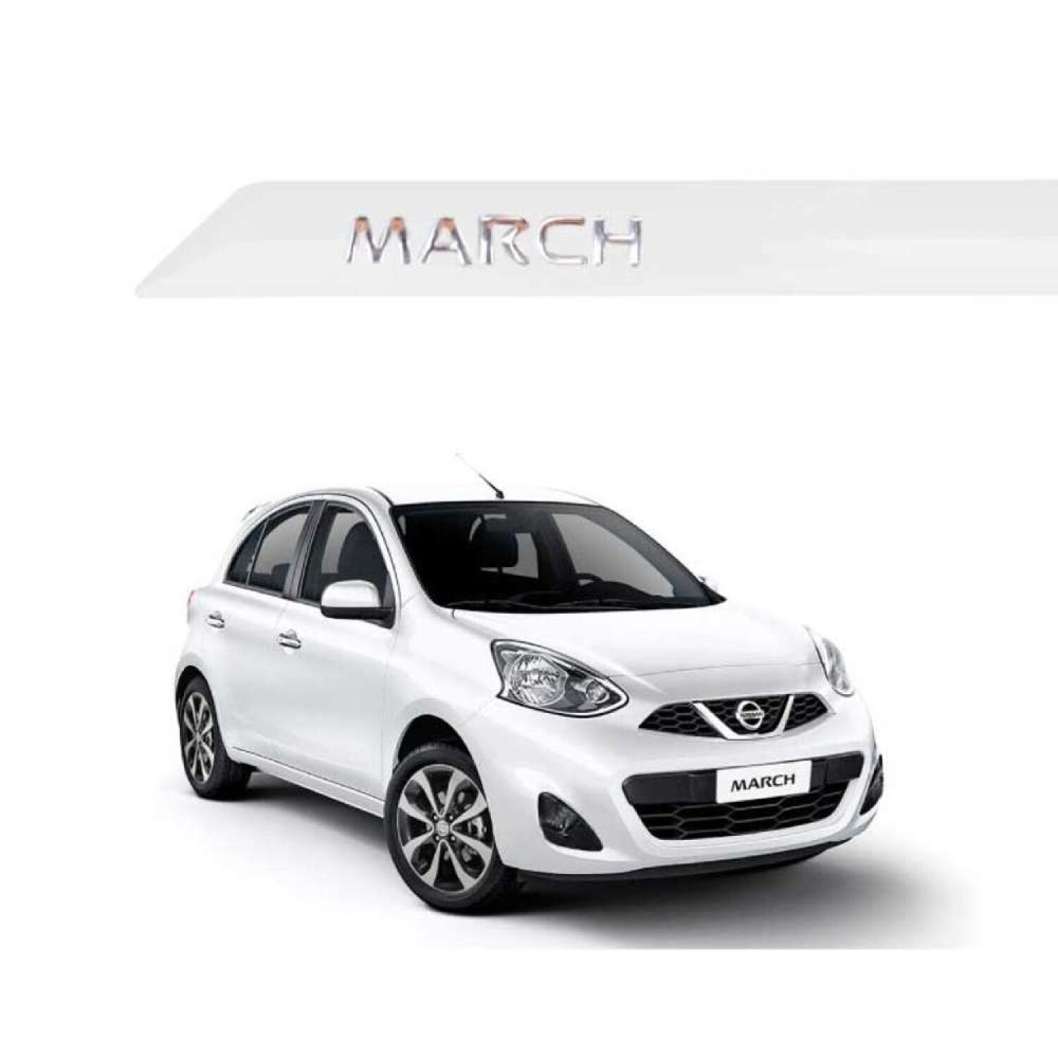Baguetas Auto Específicas Nissan March - Blanco — Tienda Soy Santander