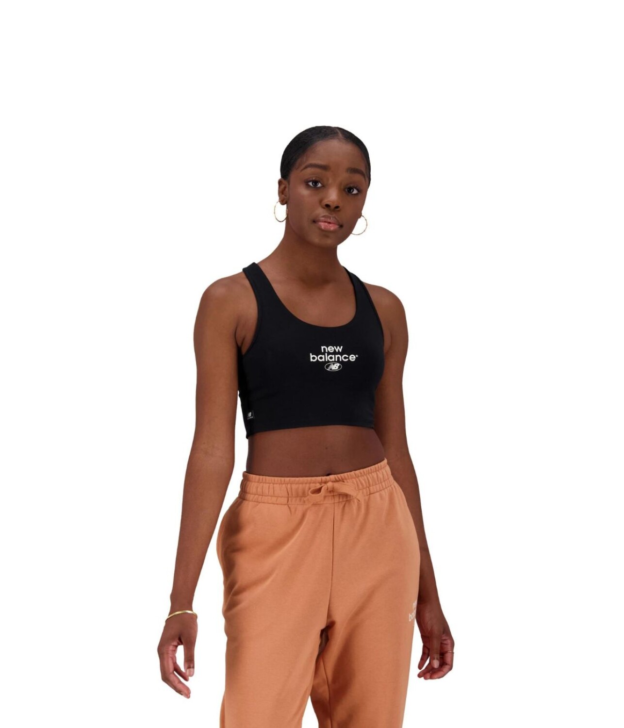 Top New Balance Essentials Reimagined - Negro — Apache