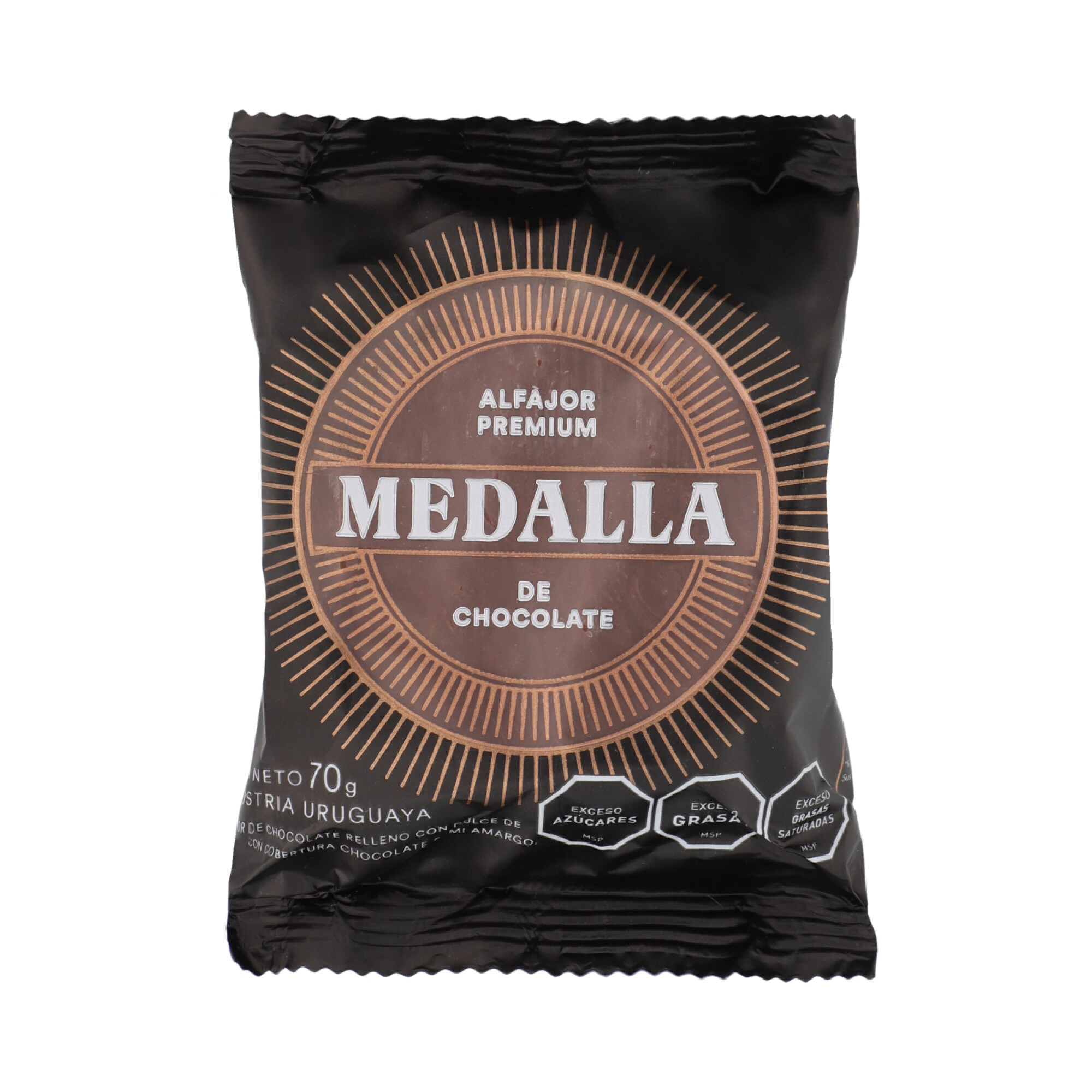 Medalla Chocolate Negro x 12 uds. — Agua Helada