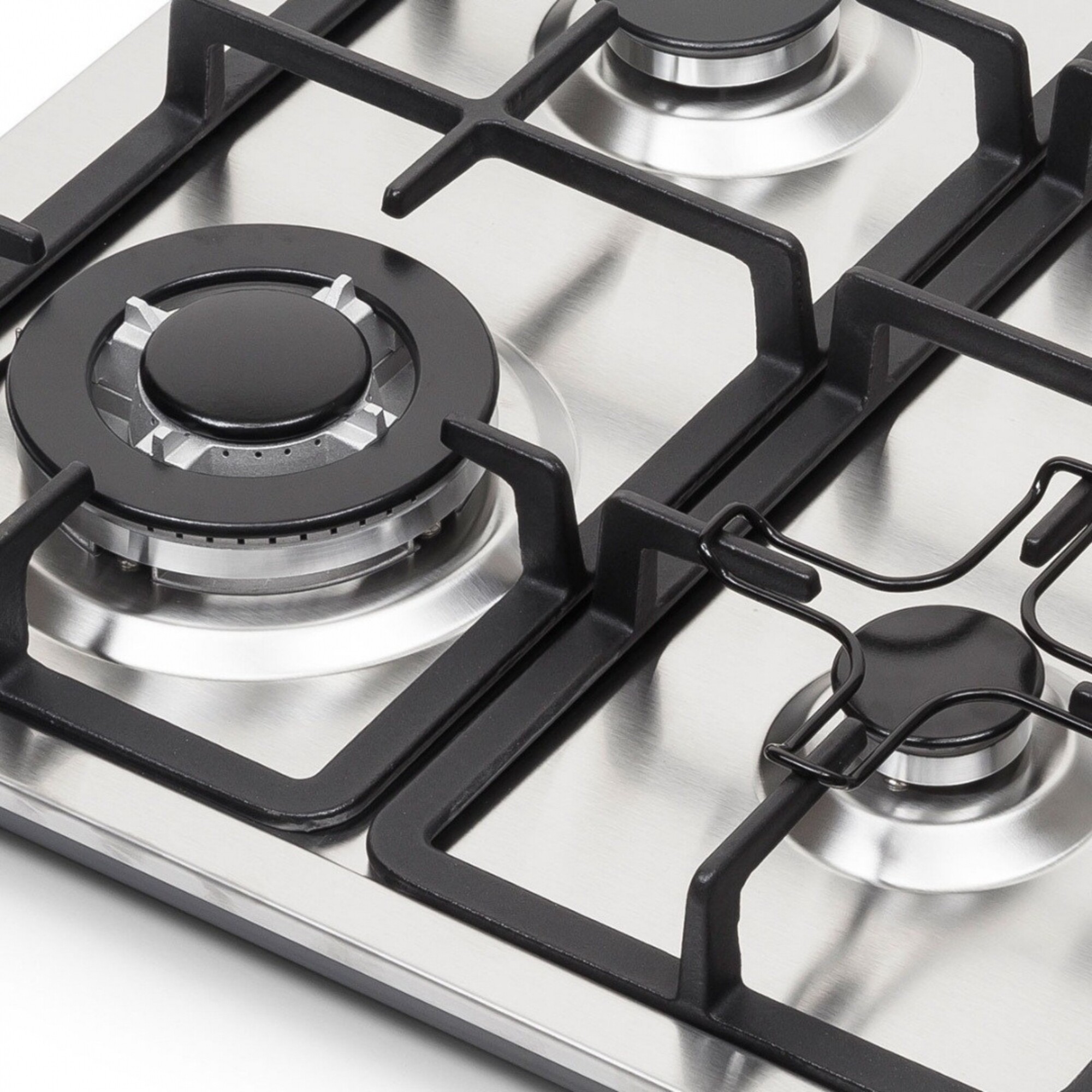 Anafe - De Empotrar A Gas James 4h Agt Inox G3 4 Hornallas — Rustico Hogar