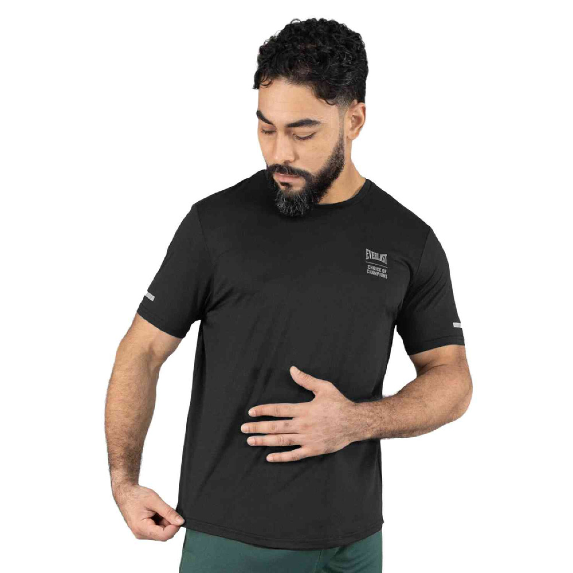 TSHIRT MEN POLY EVERLAST XTREME BK M6 XL - BK — Sallustro