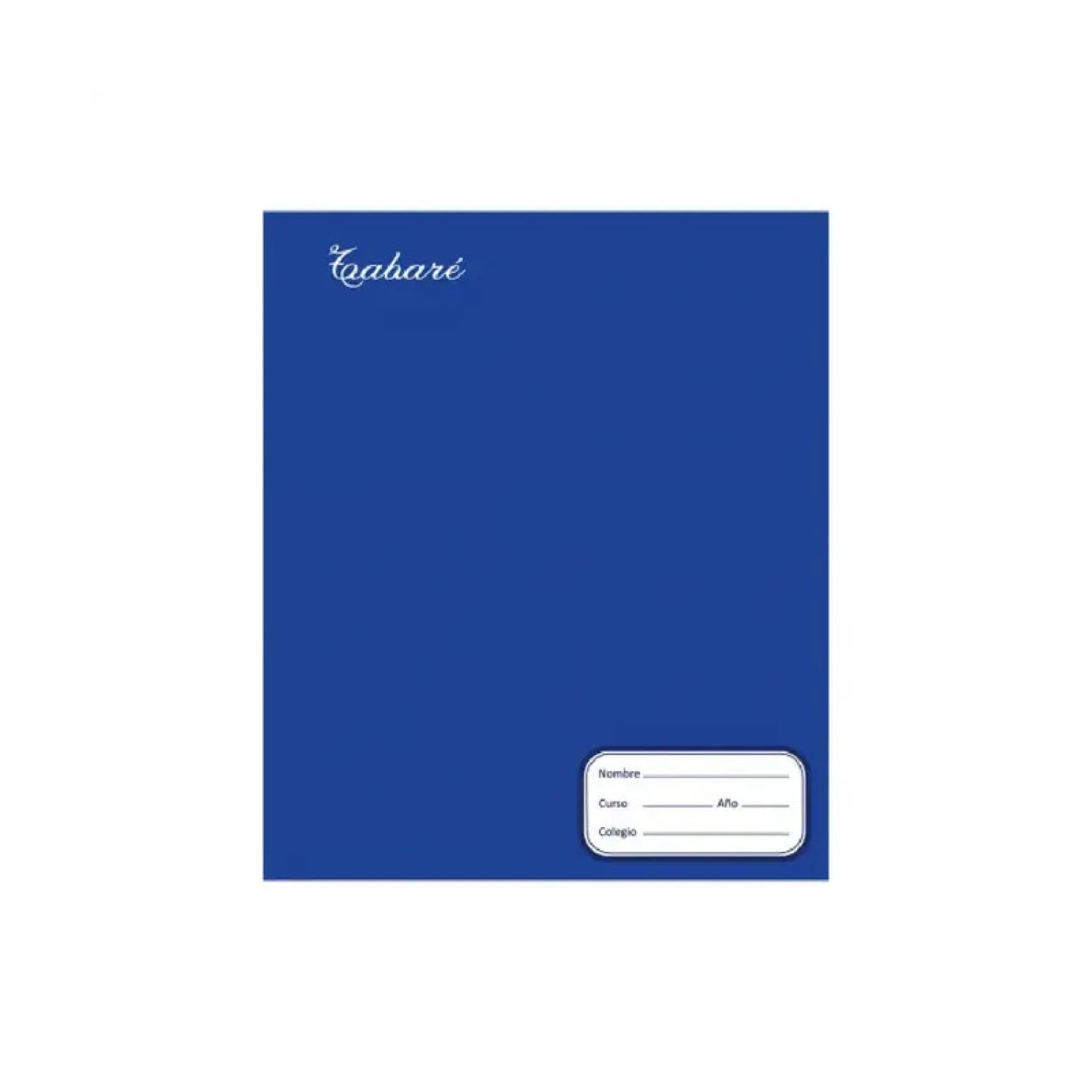 Cuaderno Tabaré cosido — Infantozzi