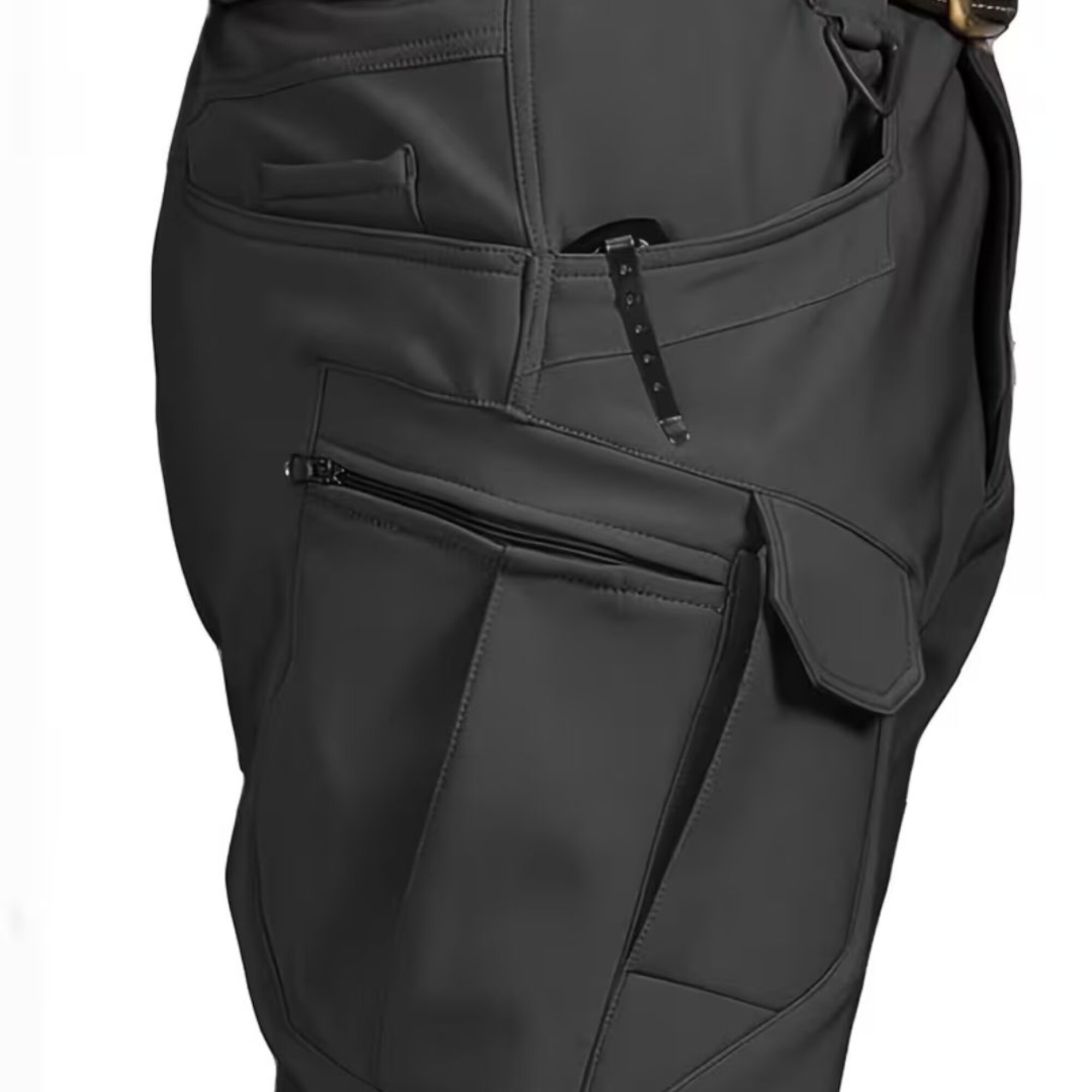 Pantalón SWAT reforzado Térmico neopreno micropolar Repelente al Agua ...
