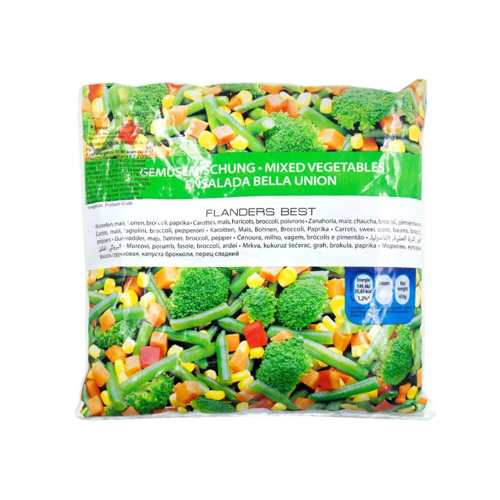 Ensalada Bella Mix Flanders - 450 g — CONGELADOS.COM.UY