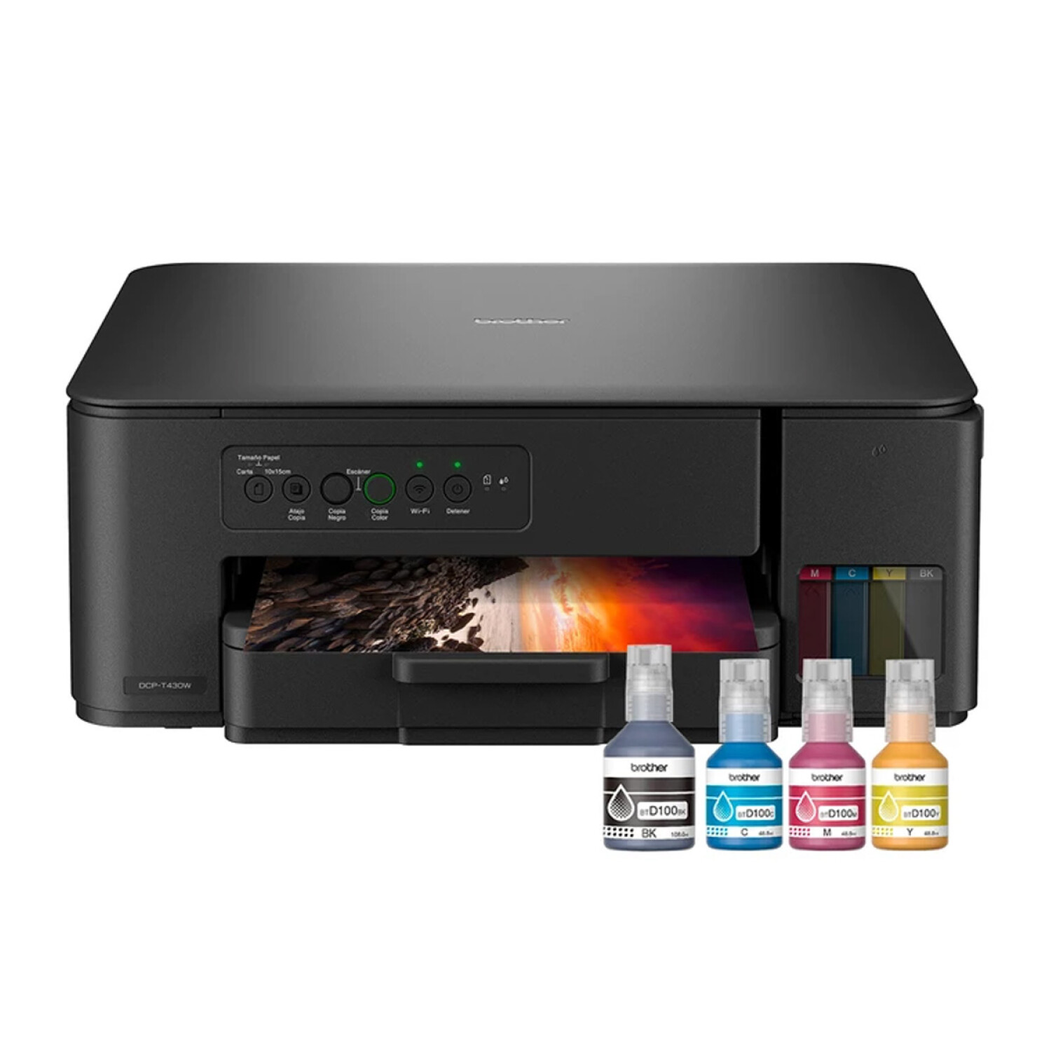 Impresora Multifunción Brother DCP-T430W InkBenefit Tank — ZonaTecno