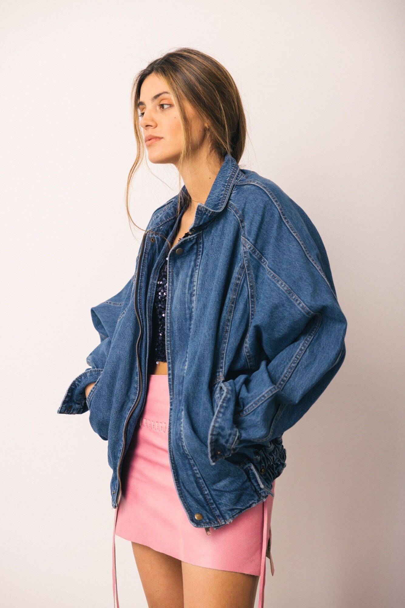 Rockstar Jacket - Jean — Sierra Mora