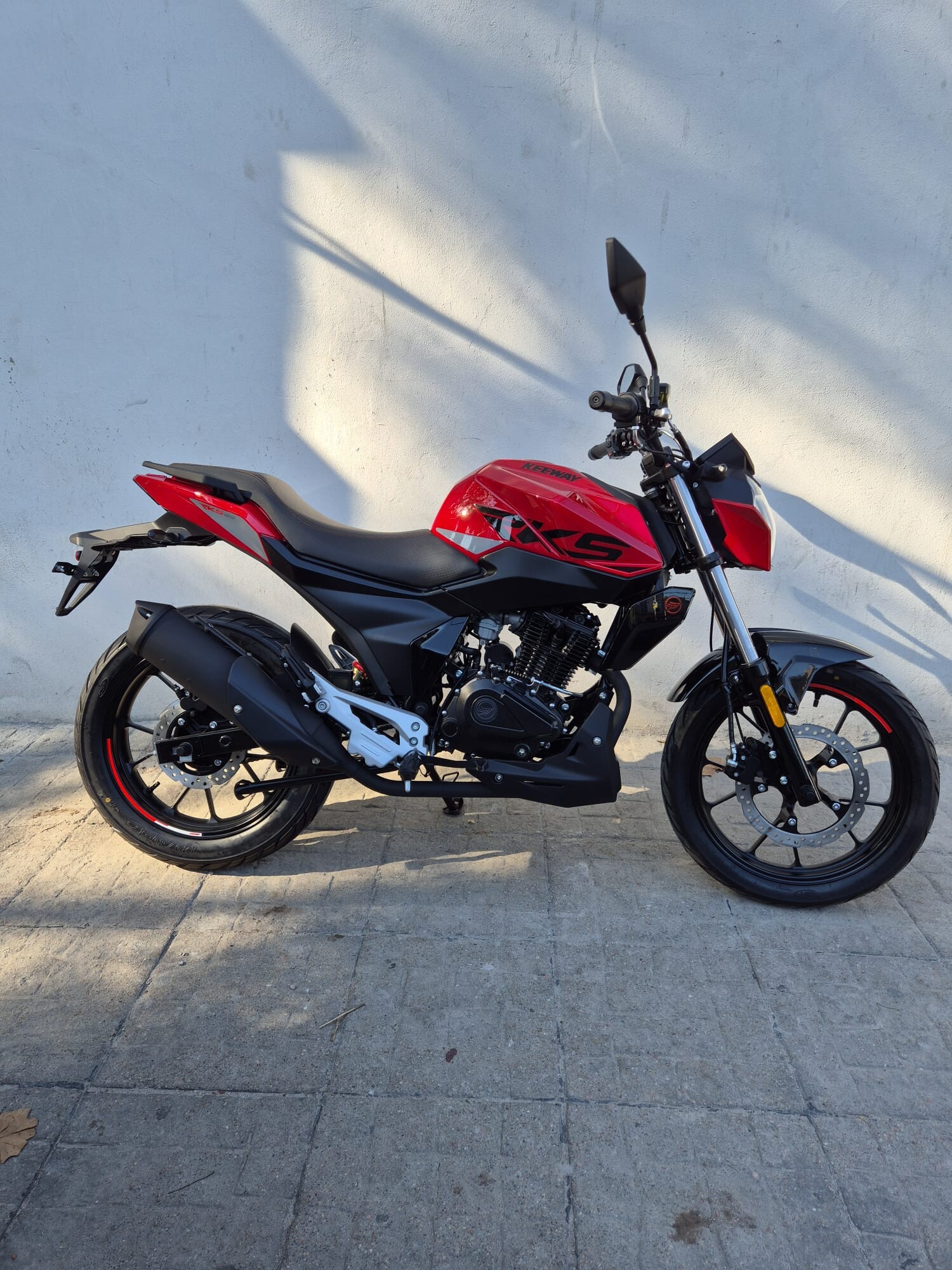 Keeway RKS 125 S - Rojo - Reserva — Bike Up