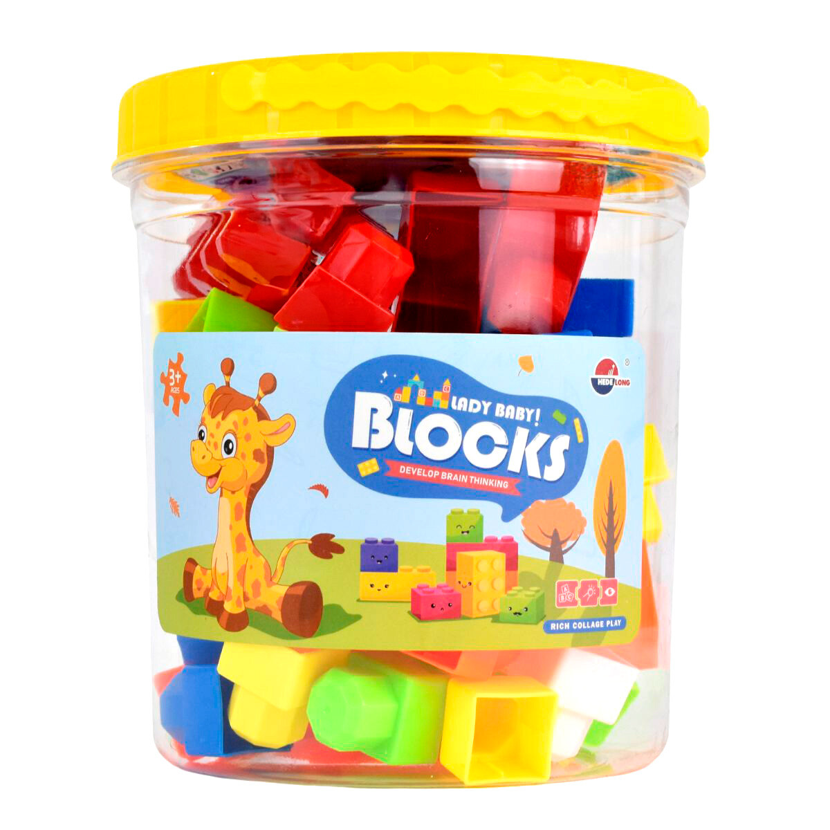 Bloques para armar - 38 piezas — El Clon