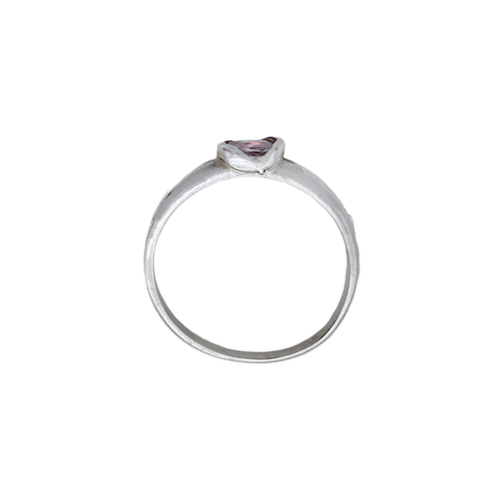 Anillo Solitario-Plata 950-Piedra Zirconia rosa-AN4269 - conpiedra ...