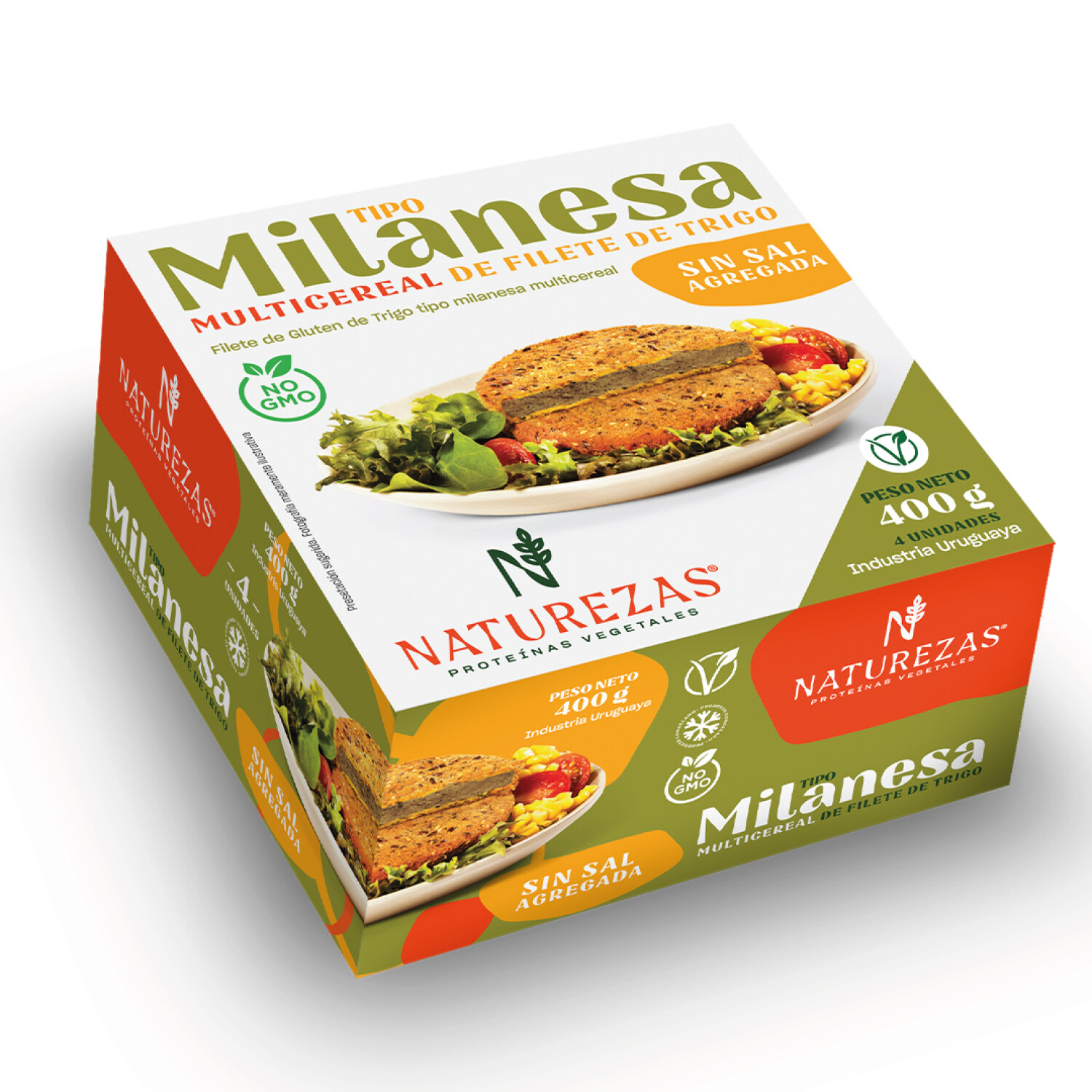 Milanesas Multicereal De Trigo Sin Sal Naturezas 400g — La Molienda