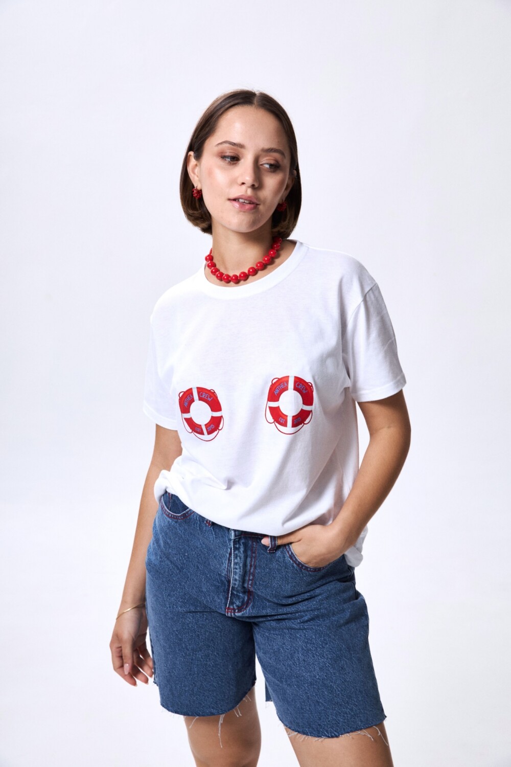 T-SHIRT GOMÓN - Blanco — Anthea