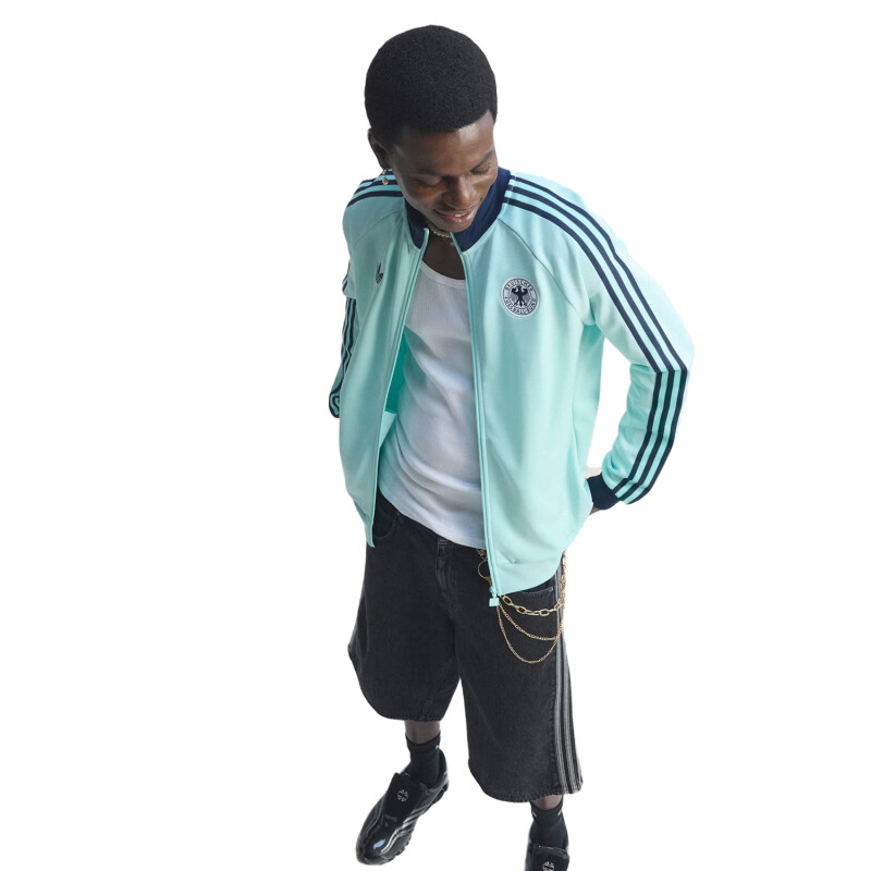 Campera Adidas Dfb Og Tt - Celeste — La Isla