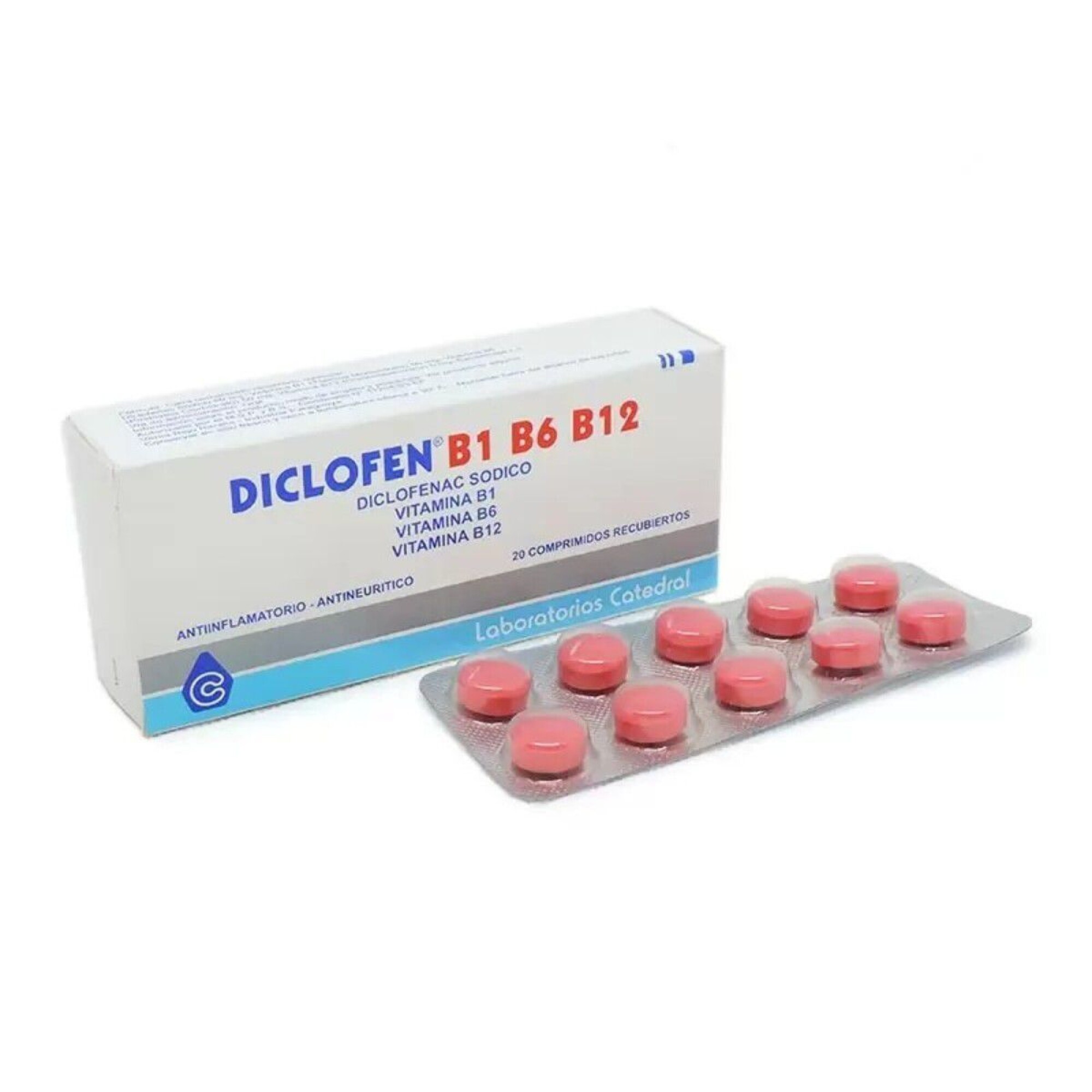 DICLOFEN B1B6B12 CJ X 20 COMPRIMIDOS — Farmacenter