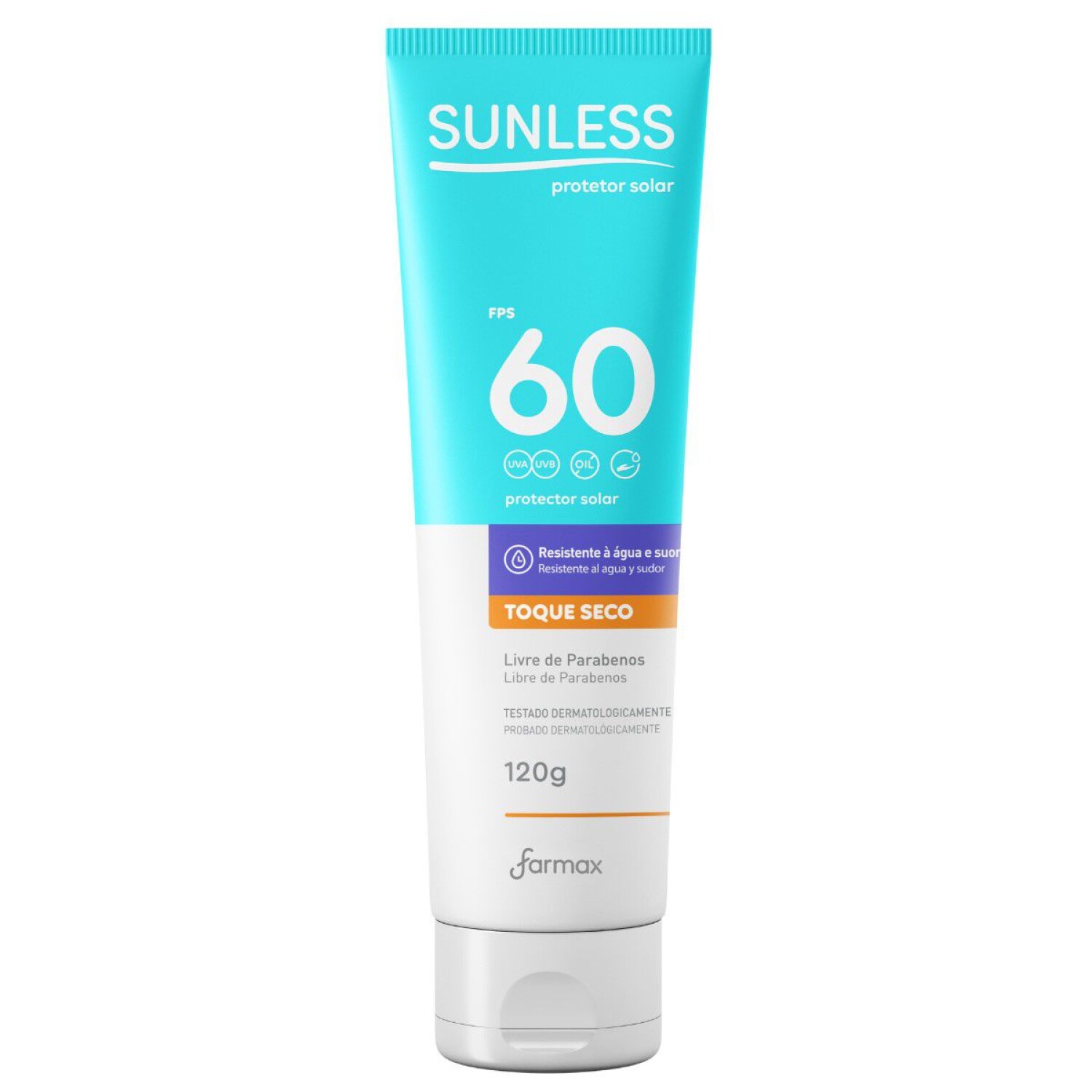 SUNLESS PROTECTOR SOLAR FPS60 X 120 GR — Farmacenter