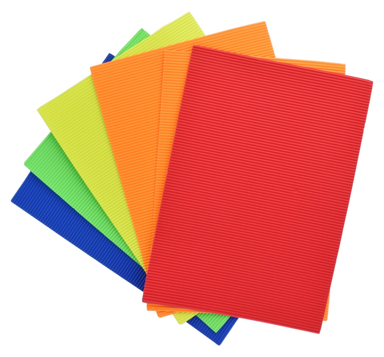 BLOCK PICASSO CARTULINA CORRUGADA X 6 HOJAS TAMAÑO A4 11875 — El Clon