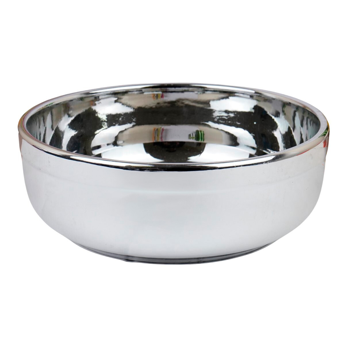 Bowl de ceramica metalizado espejado — El Clon