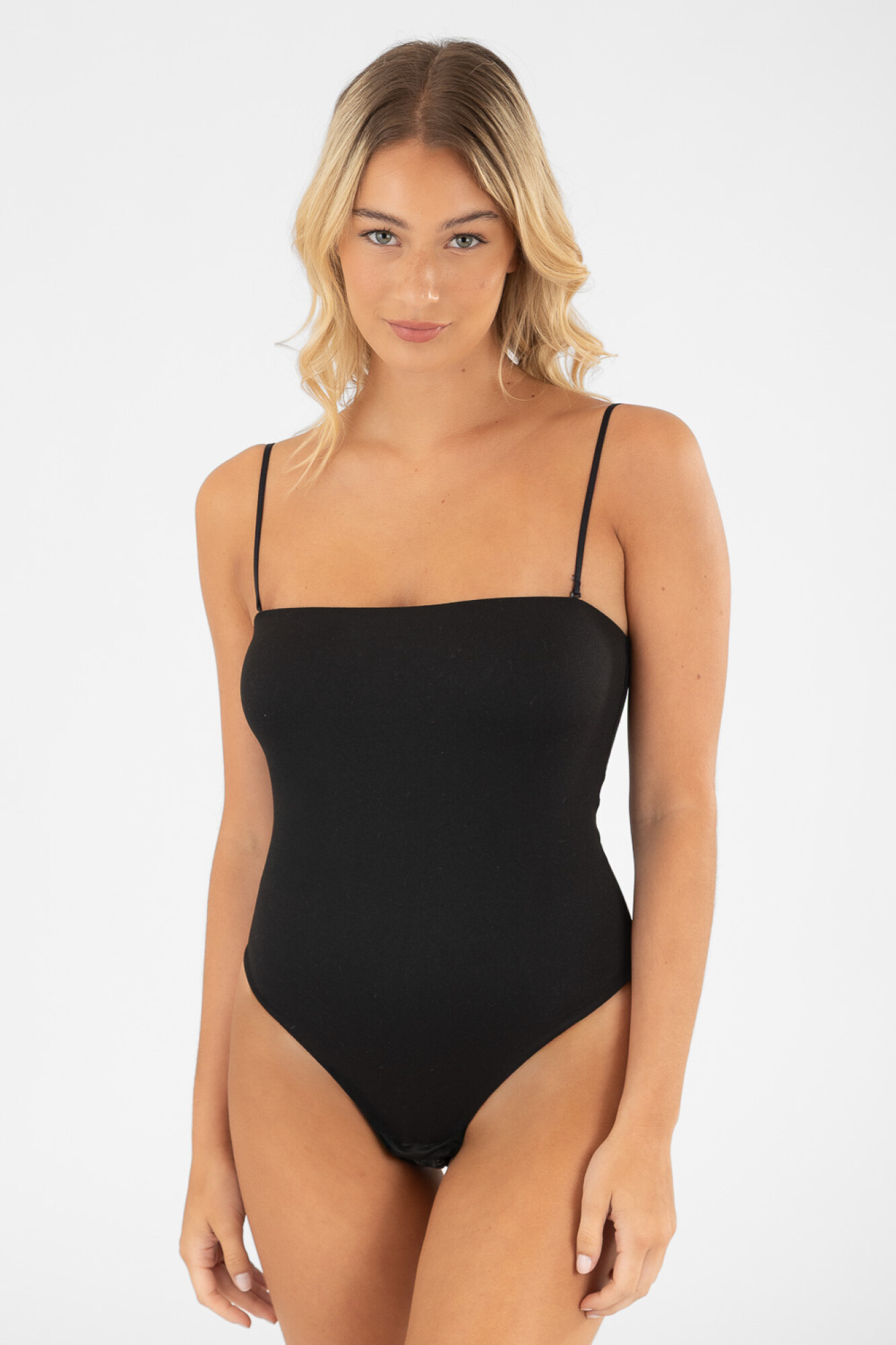 Body strapless - Negro — SiSi