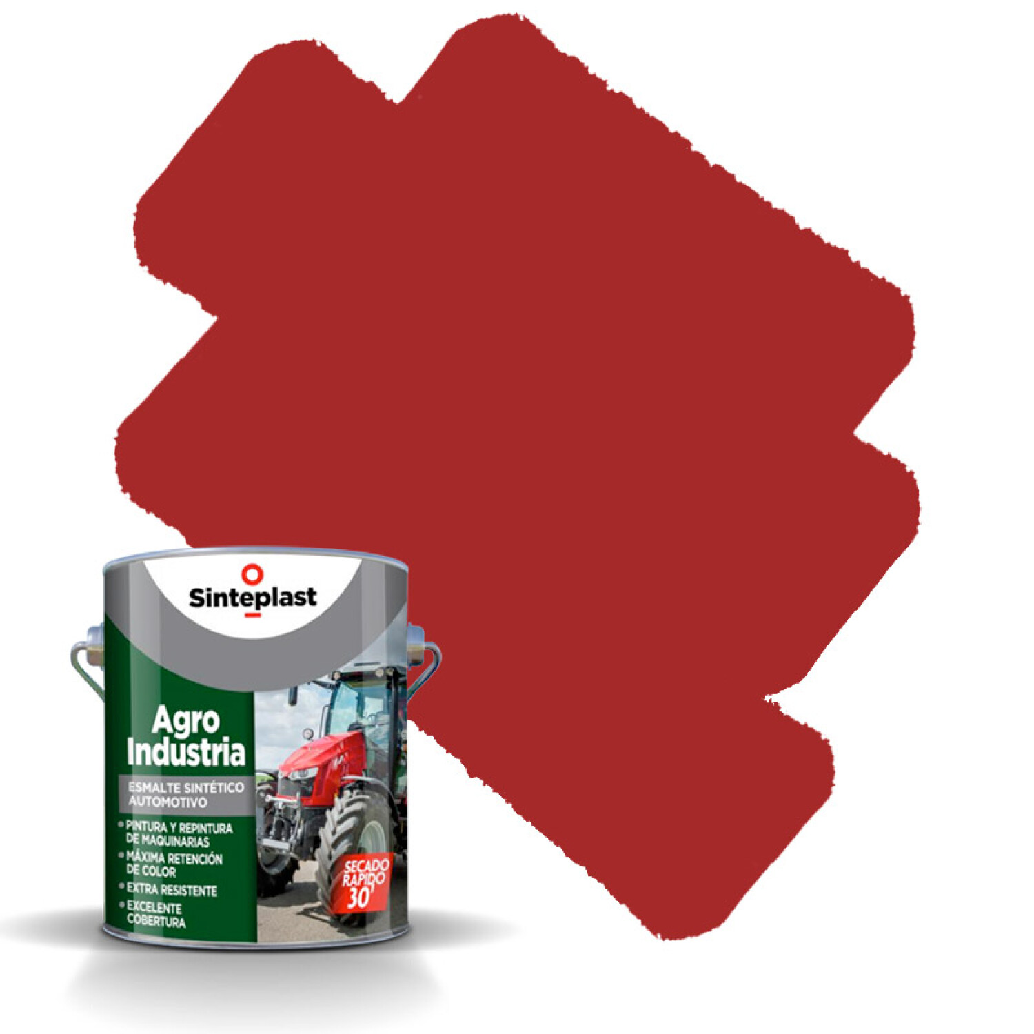Esmalte Agroindustrial de secado rapido - Rojo Massay Ferguson Agco ...