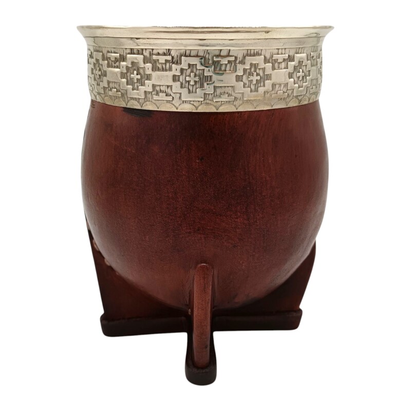 Mate Imperial Guarda Pampa con apliques de bronce - ALPACA - 41 ...