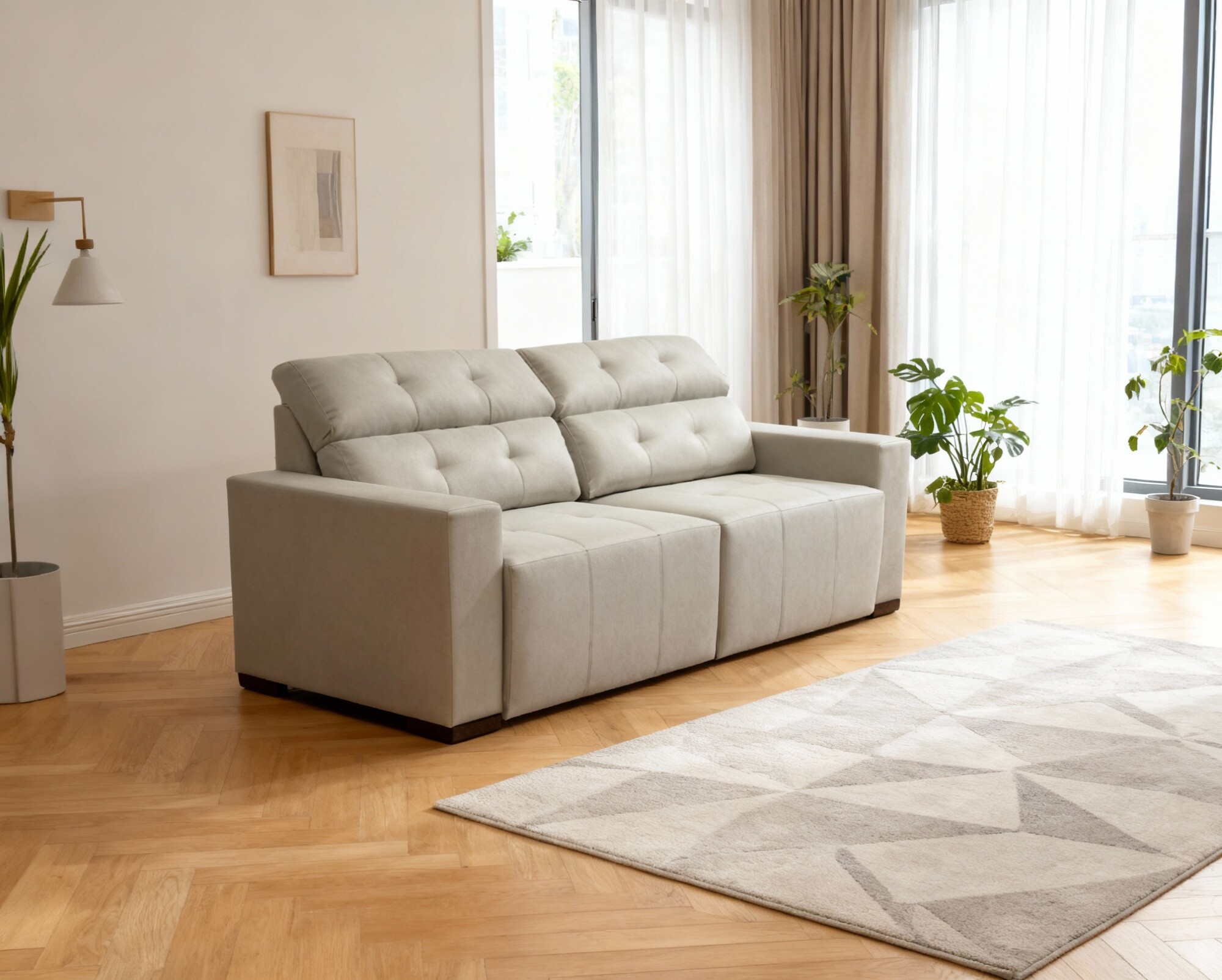 Sillón Reclinable San Bernardo 2.20m con Asientos Retráctiles — Urumobil