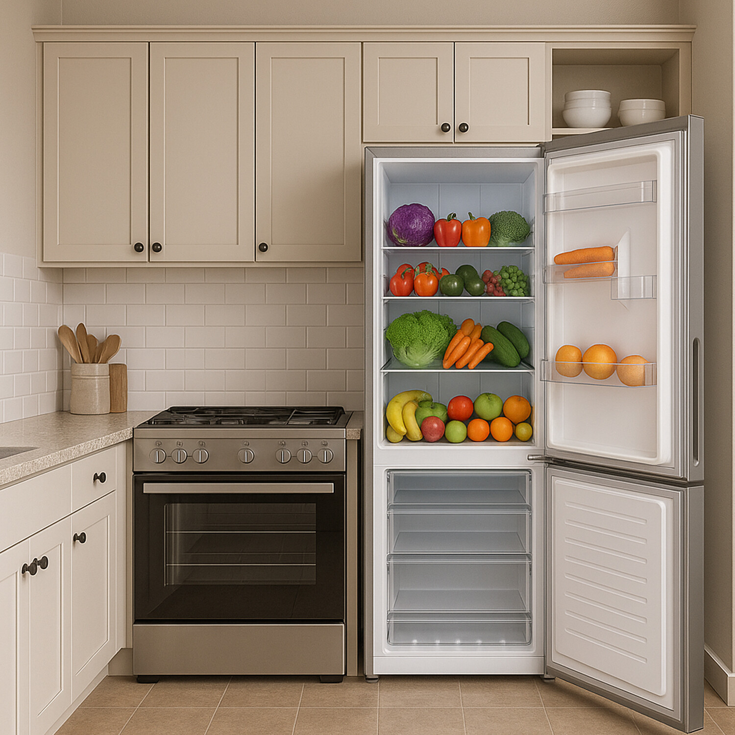 Heladera Inverter Candy Freezer Inferior 442 L No Frost - GRIS — Dimm