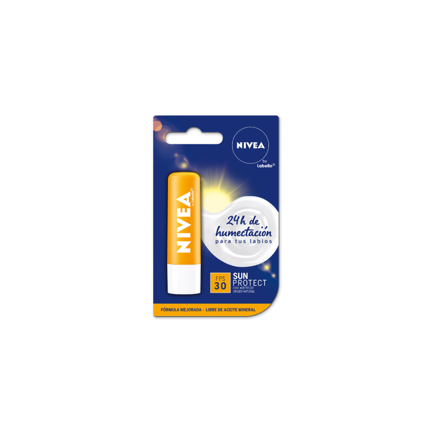 Protector Solar Labial Nivea Hidratante Sun Protect FPS 30 4.8g — San Roque