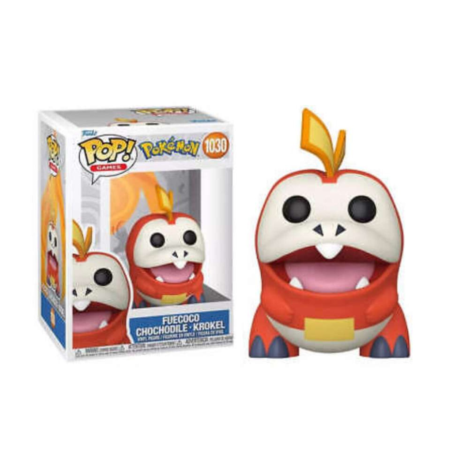 Fuecoco Pokemon - 1030 — Tienda Soy Santander