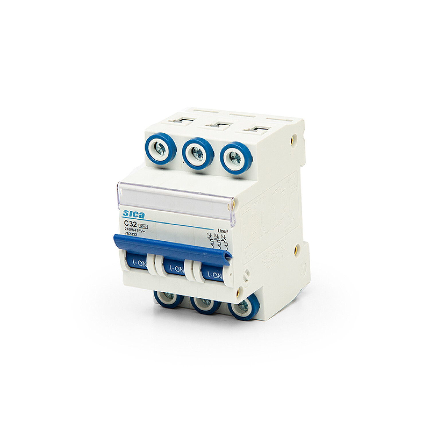 Llave térmica din Sicalimit 3P 32A 3kA - SK2332 — Fivisa